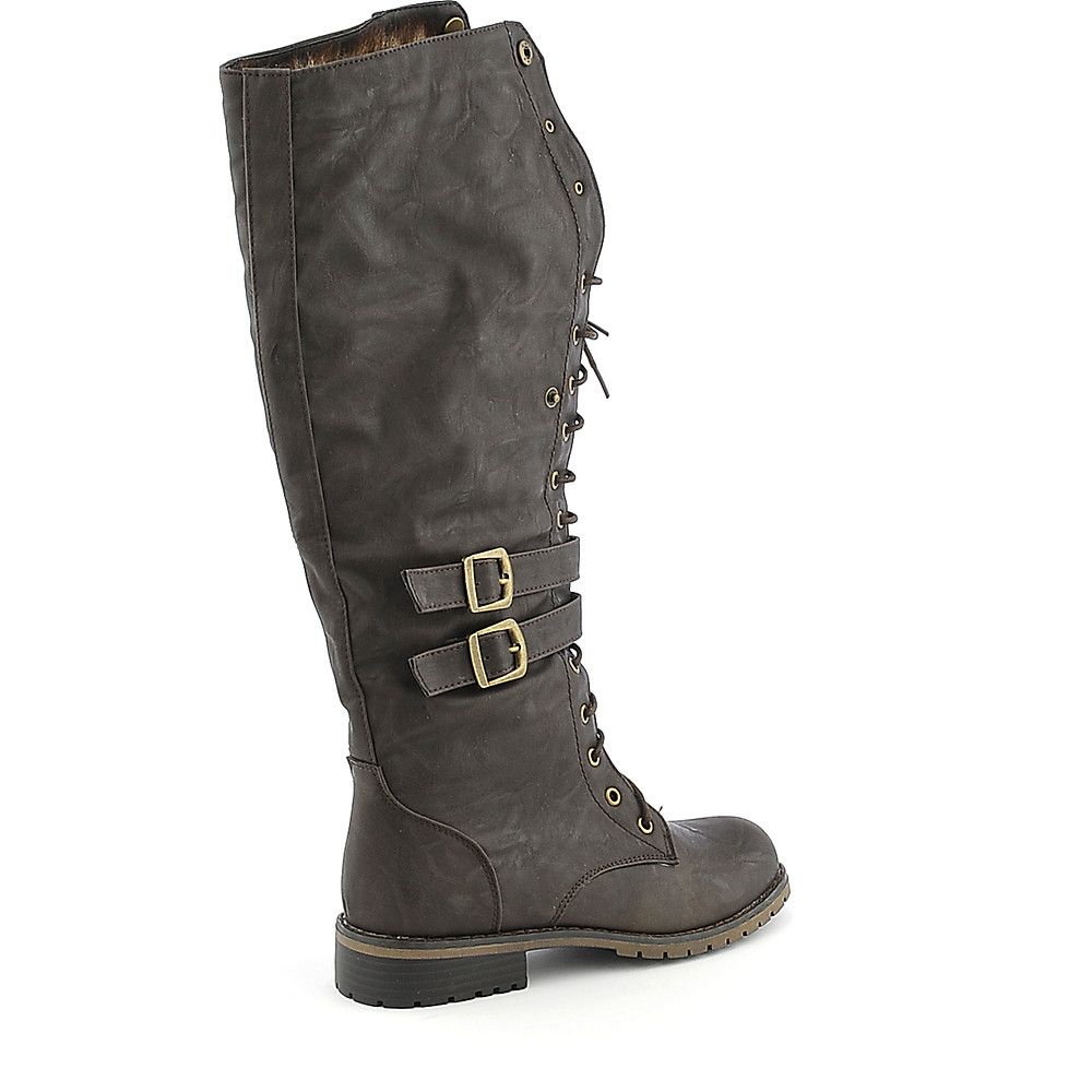 TWIN TIGER Womens Lug-15 LUG-15 BROWN - Shiekh