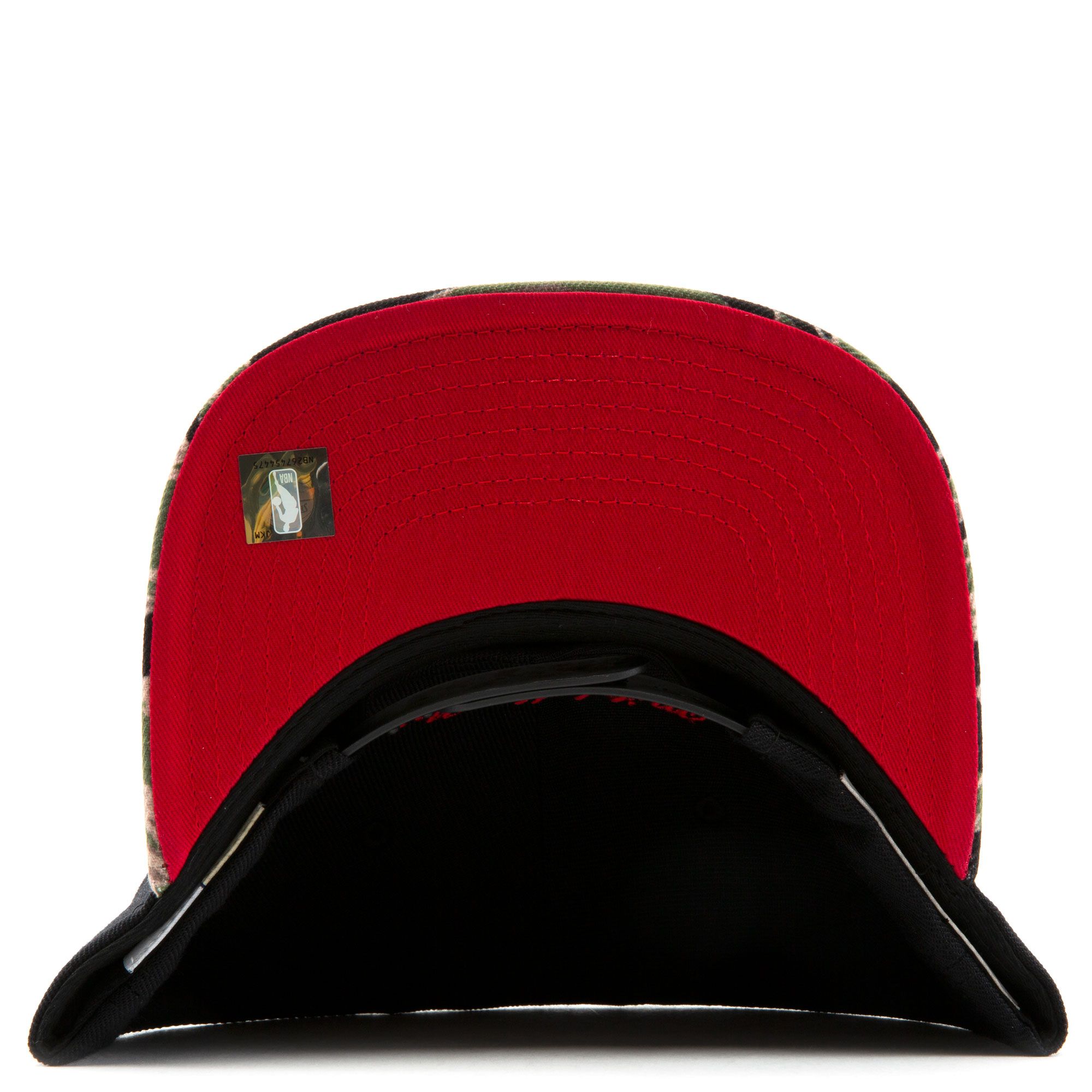 MITCHELL AND NESS Houston Rockets Tiger Blood Hat 6HSSMM19452-HROBLCK ...