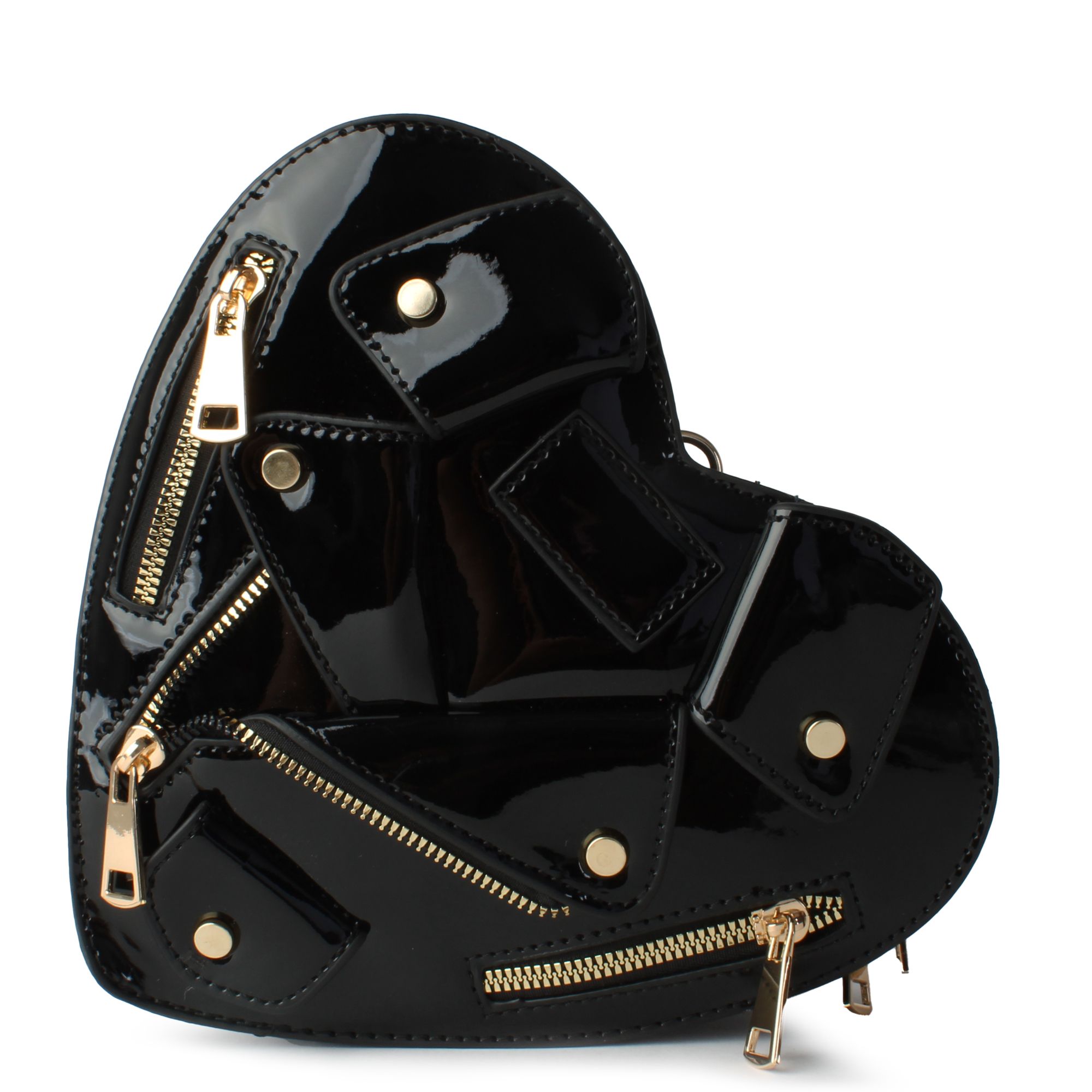 H&D ACCESSORIES, INC Heart Shape Purse HPC5777-BK - Shiekh