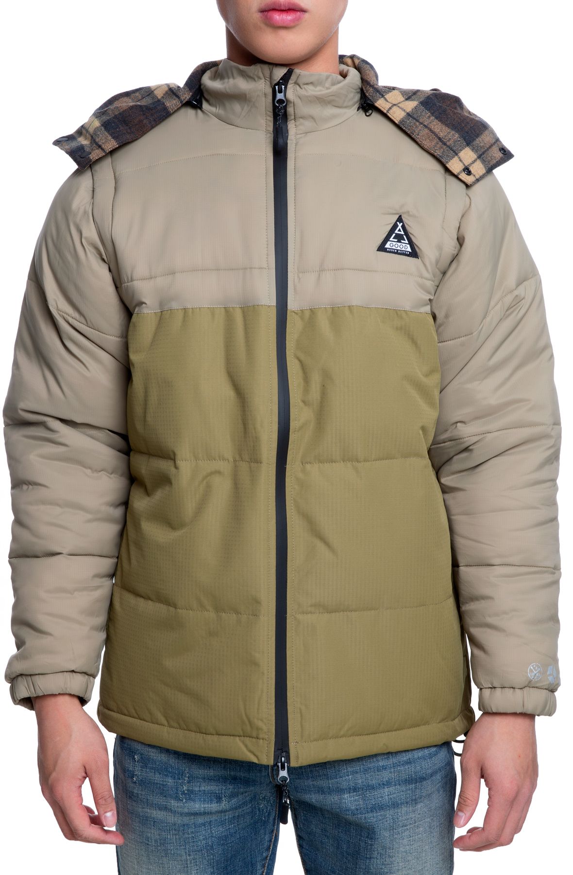 ALL GOOD Baffle Tourist Zip-Off Jacket F18-2004 - Shiekh