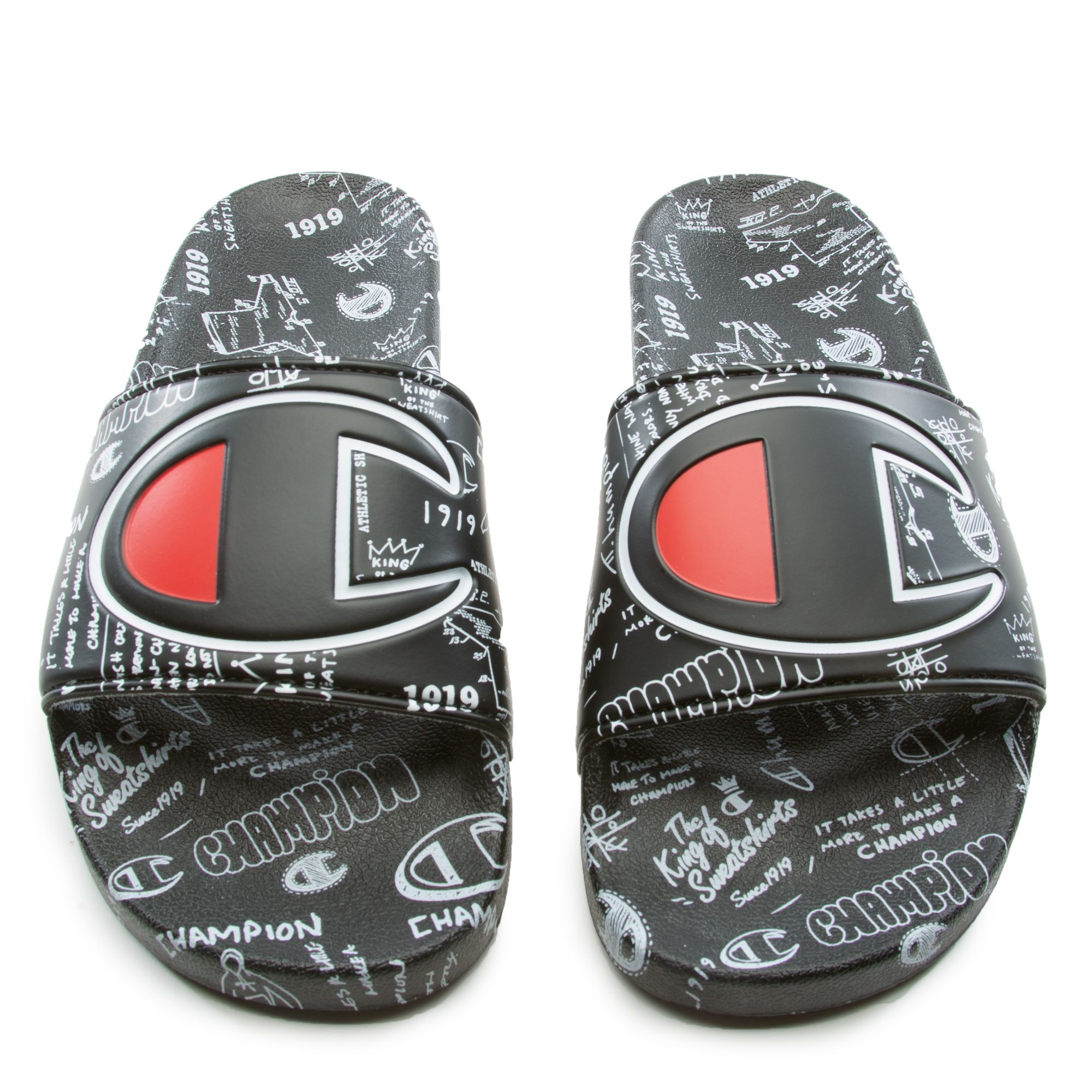 CHAMPION IPO Doodles Slides CP101590M - Shiekh