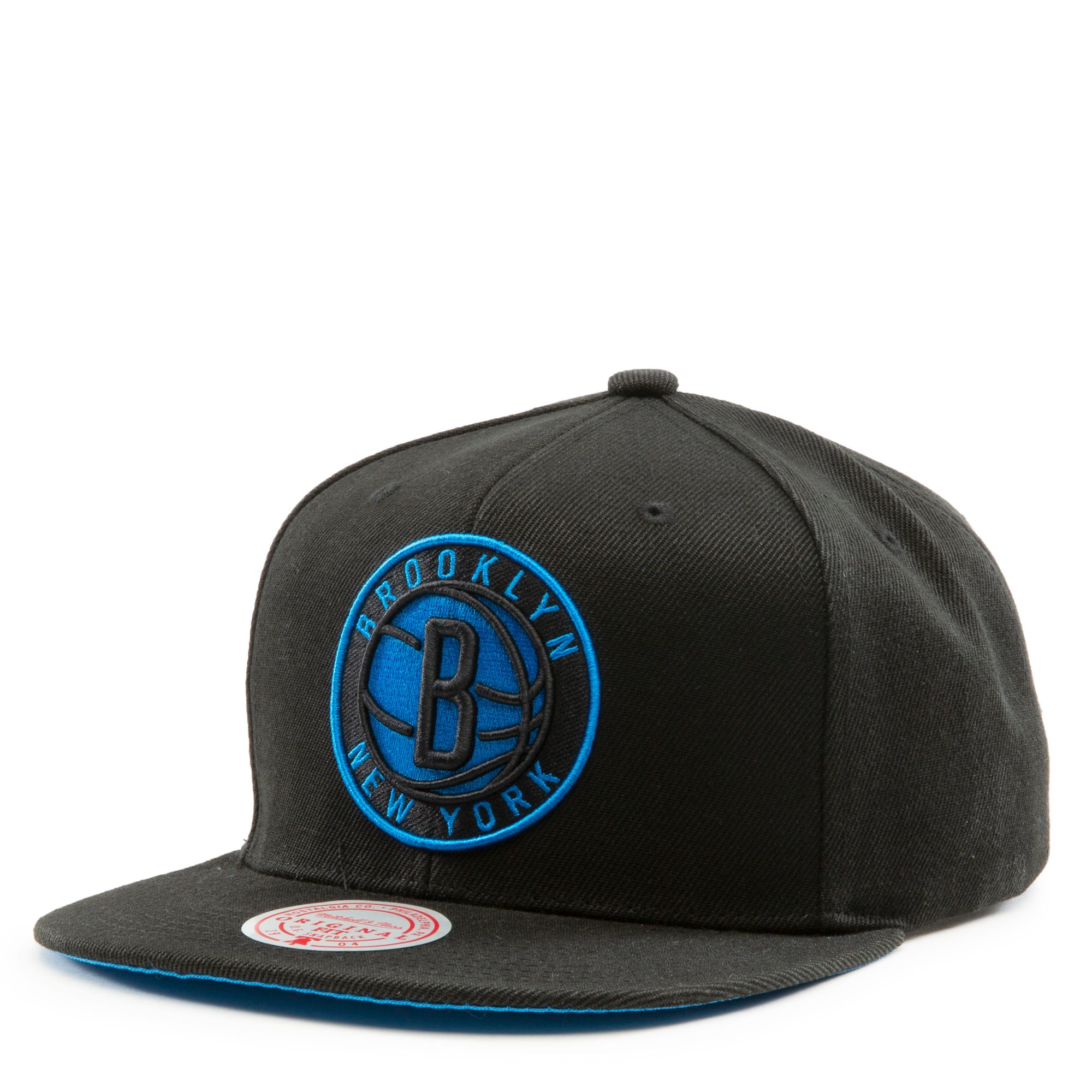 MITCHELL AND NESS Highlighter Team Pop Brooklyn Nets Snapback Hat ...