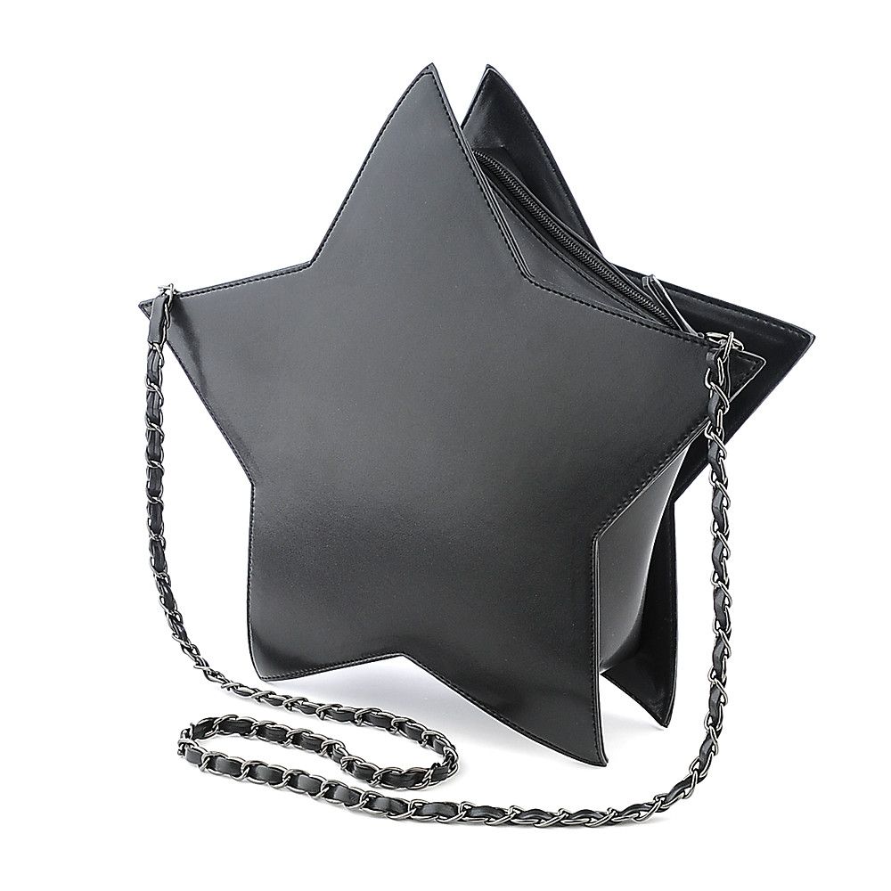 INSTYLE CO. Star Shoulder Bag 51118 BLACK - Shiekh