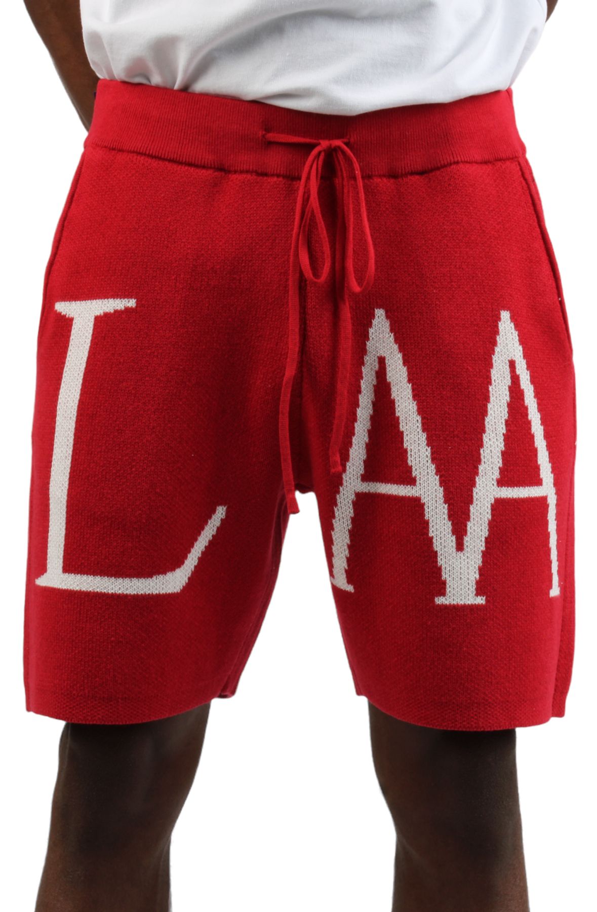LIFTED ANCHORS Jacquard LAA Knit Shorts LAKMLSPR-102 - Shiekh