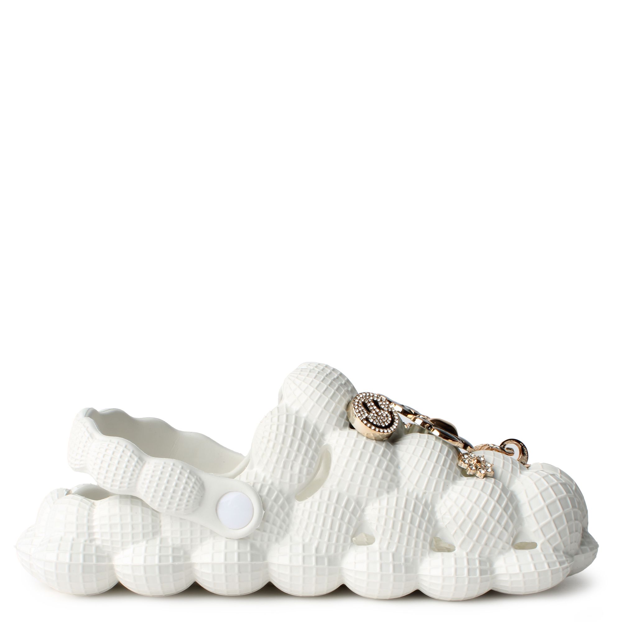 YOKI SHOES Bubble Charm Sandal JORDYN-300Y-WHT - Shiekh