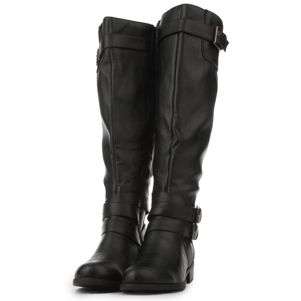 SODA Women's Doric-S Riding Boot FD DORIC-S/BLACK - Shiekh