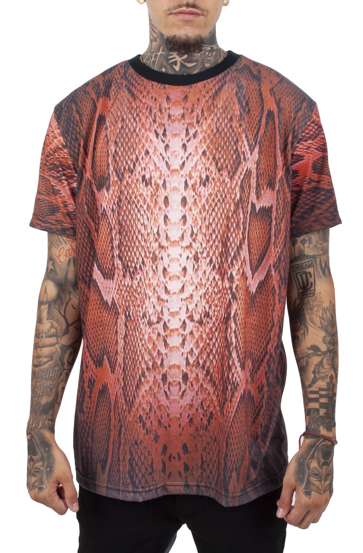 SELF MADE Red Snake Tee RED SNAKE - Shiekh