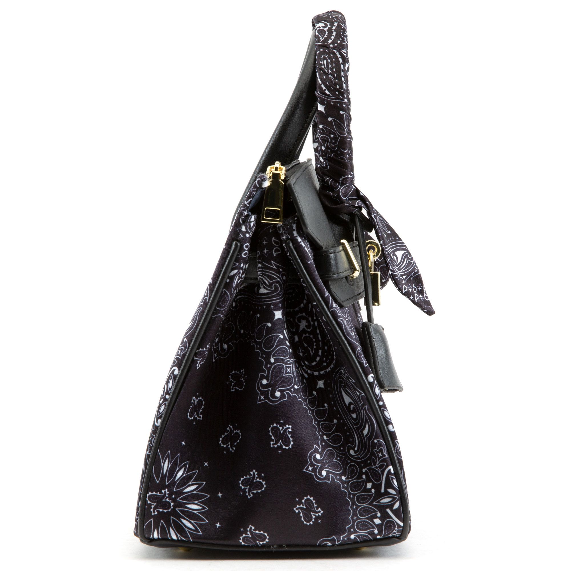 MATA GROUPS USA Paisley Tote Handbag MT-00002-BLKPAI - Shiekh