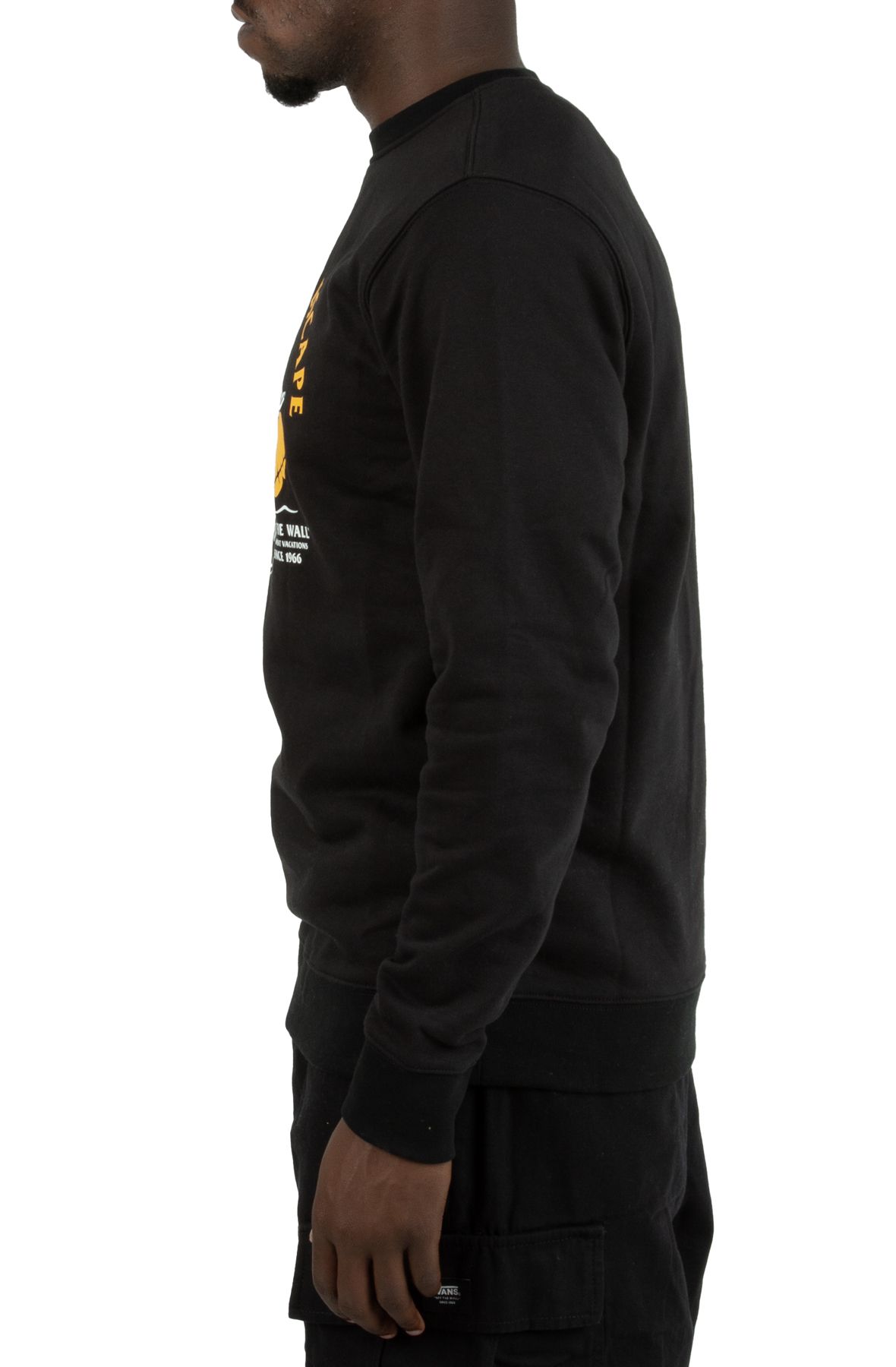 VANS Permanent Vacay Crew VN0006F0BLK - Shiekh