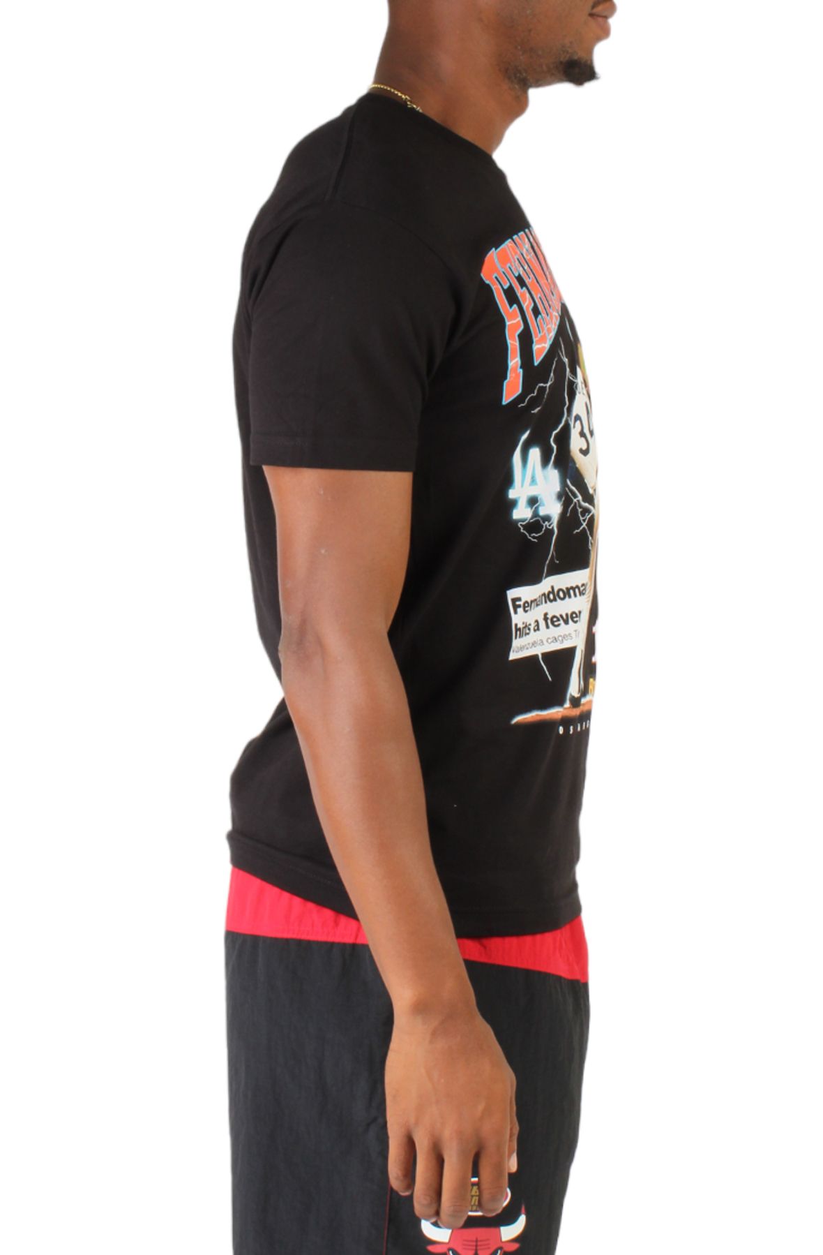 MITCHELL AND NESS Fernandomania Tee BMTR1195-LADYYFVABLCK - Shiekh