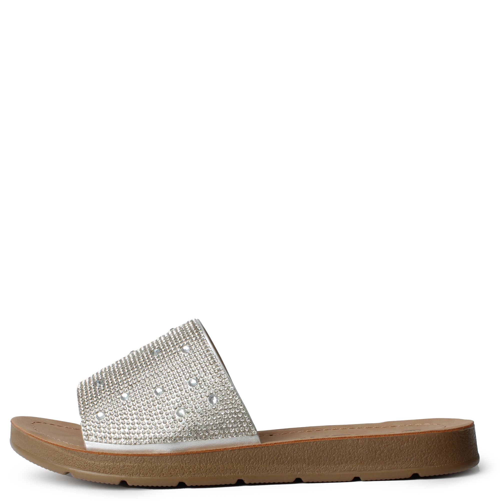 FORTUNE DYNAMICS FD VALUE-S Flat Sandal FD VALUE-S-SLV - Shiekh