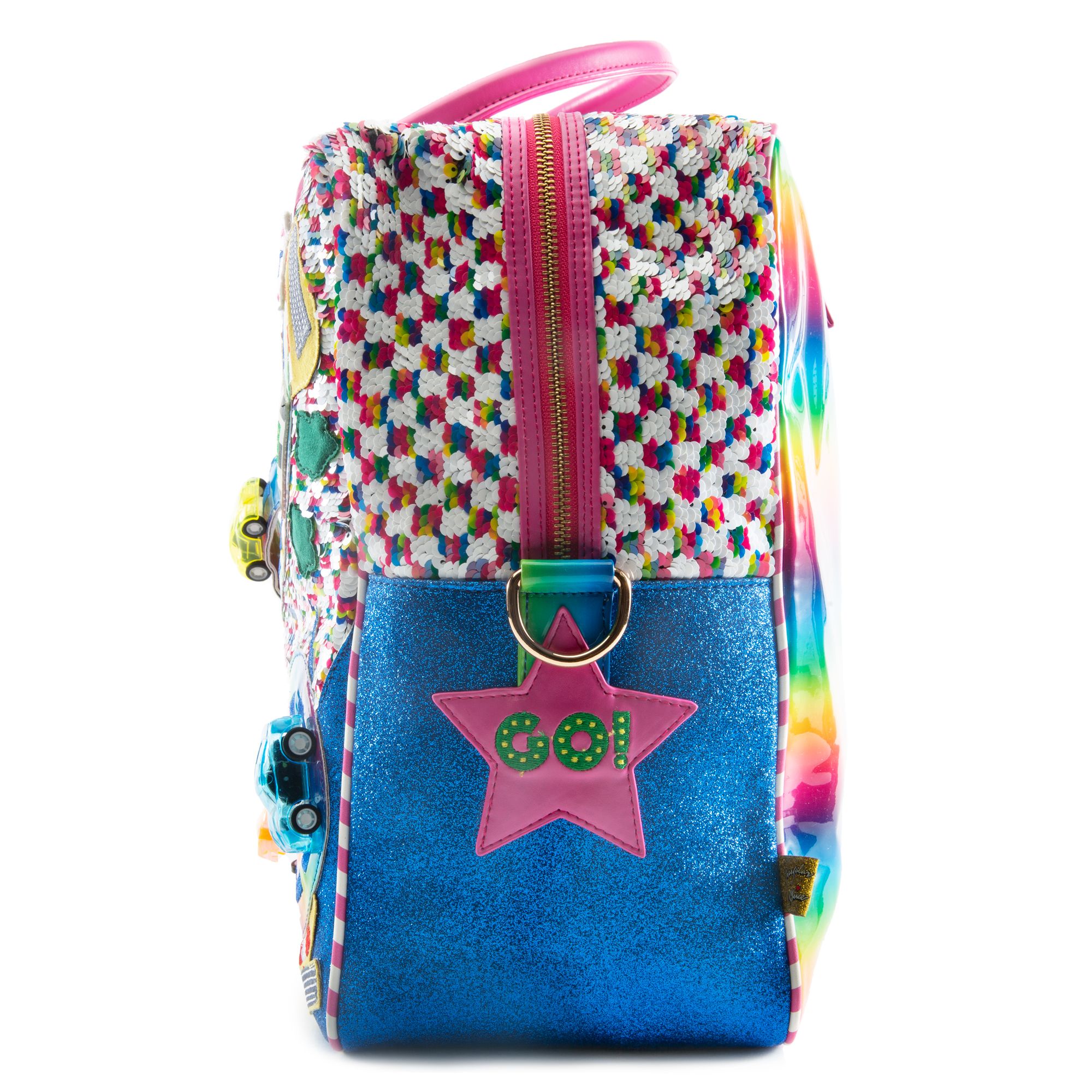 IRREGULAR CHOICE Rainbow Highway Tote B158-02A-BLUMLT - Shiekh