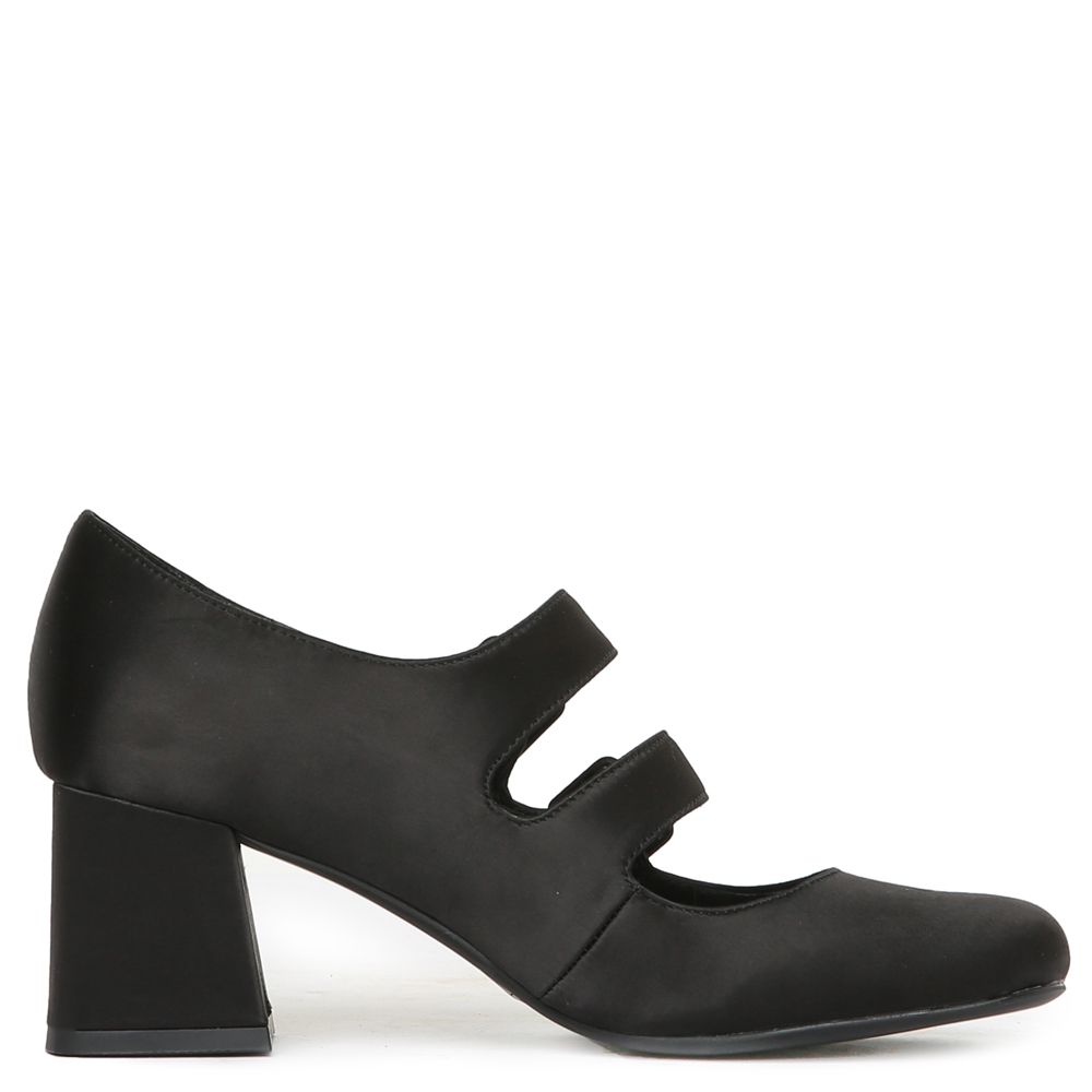 JEFFREY CAMPBELL Bickle Black Satin Heels BICKLE BLACK - Shiekh