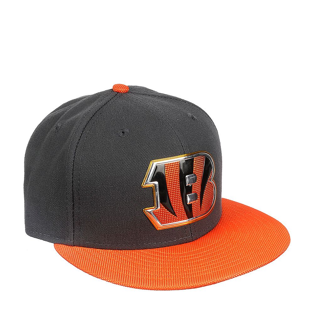 NEW ERA CAPS Cincinnati Bengals Grey Fitted Cap 11186613 - Shiekh