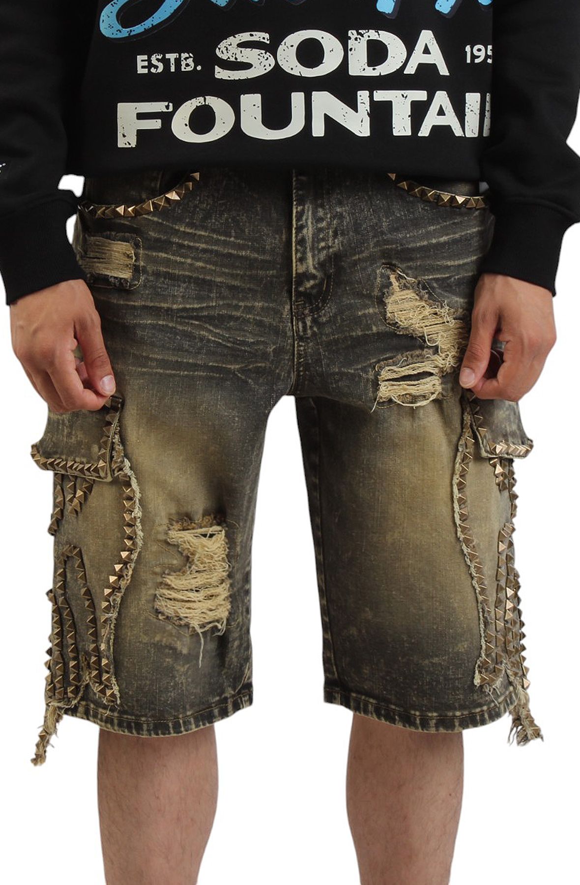 REBEL MINDS Ignition Cargo Shorts 651-963RST - Shiekh