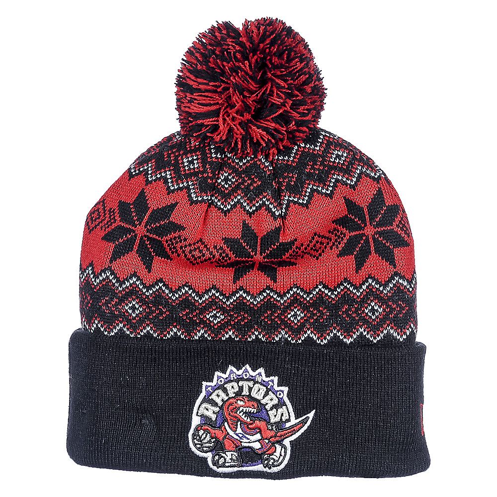 NEW ERA CAPS Toronto Raptors Beanie SNOWBURST TORRAPHC - Shiekh