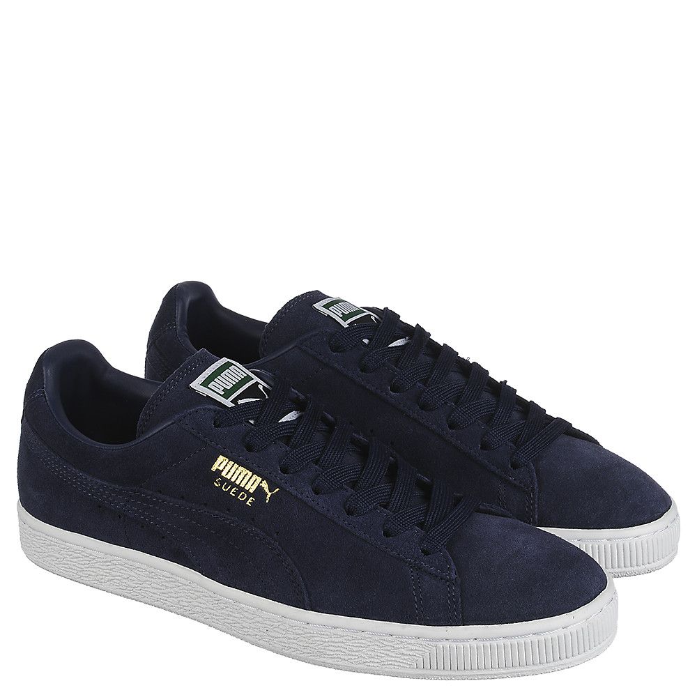 PUMA Navy Suede Classic+ 35656852 - Shiekh