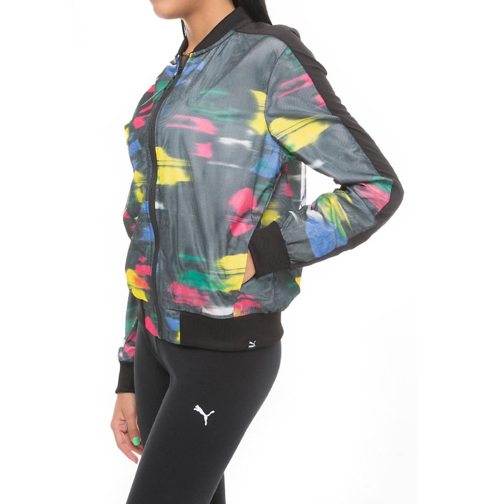 PUMA Women's Full-Zip Print Jacket 57039601 - Shiekh
