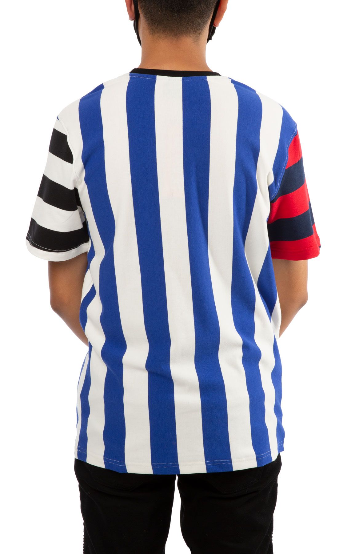 MAXIMA Linus Vertical Stripe Tee PN10013SH-MLT - Shiekh