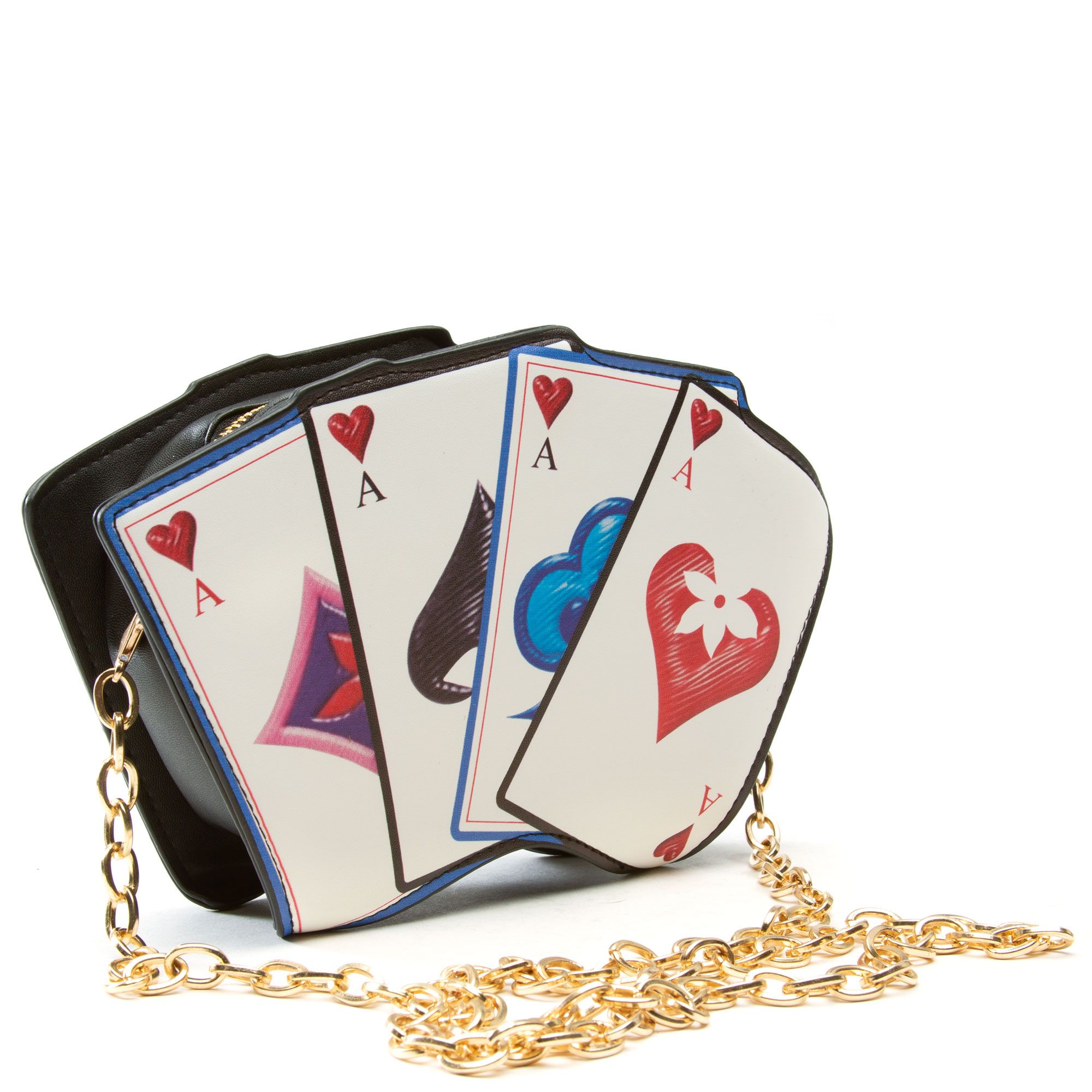 H&D ACCESSORIES, INC Poker Fun Clutch HPC5180-MT - Shiekh