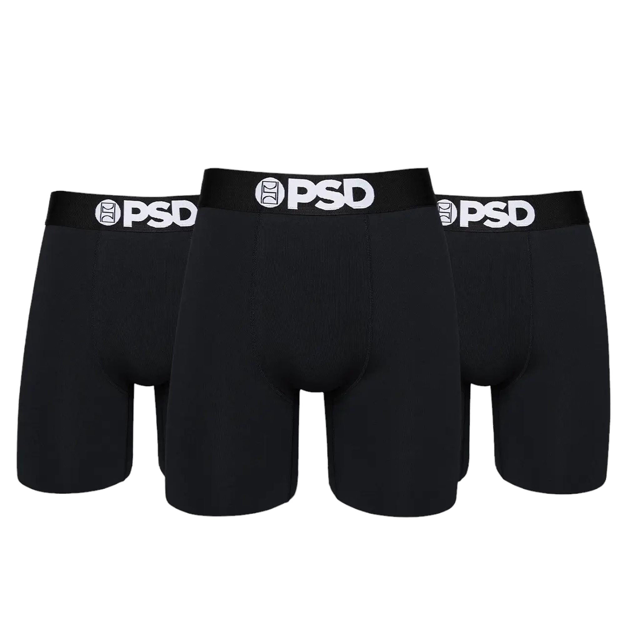PSD Solids 3 Pack Boxer Briefs 322180160 - Shiekh