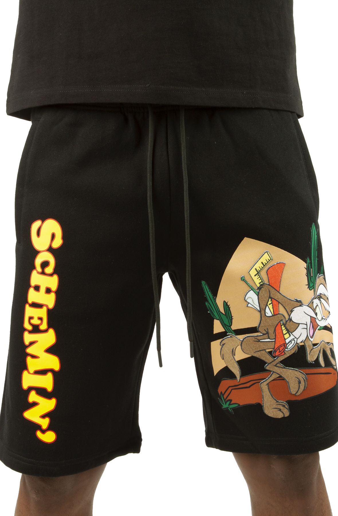 MAXIMA Wiley Schemin Shorts LT30575SH-BLK - Shiekh