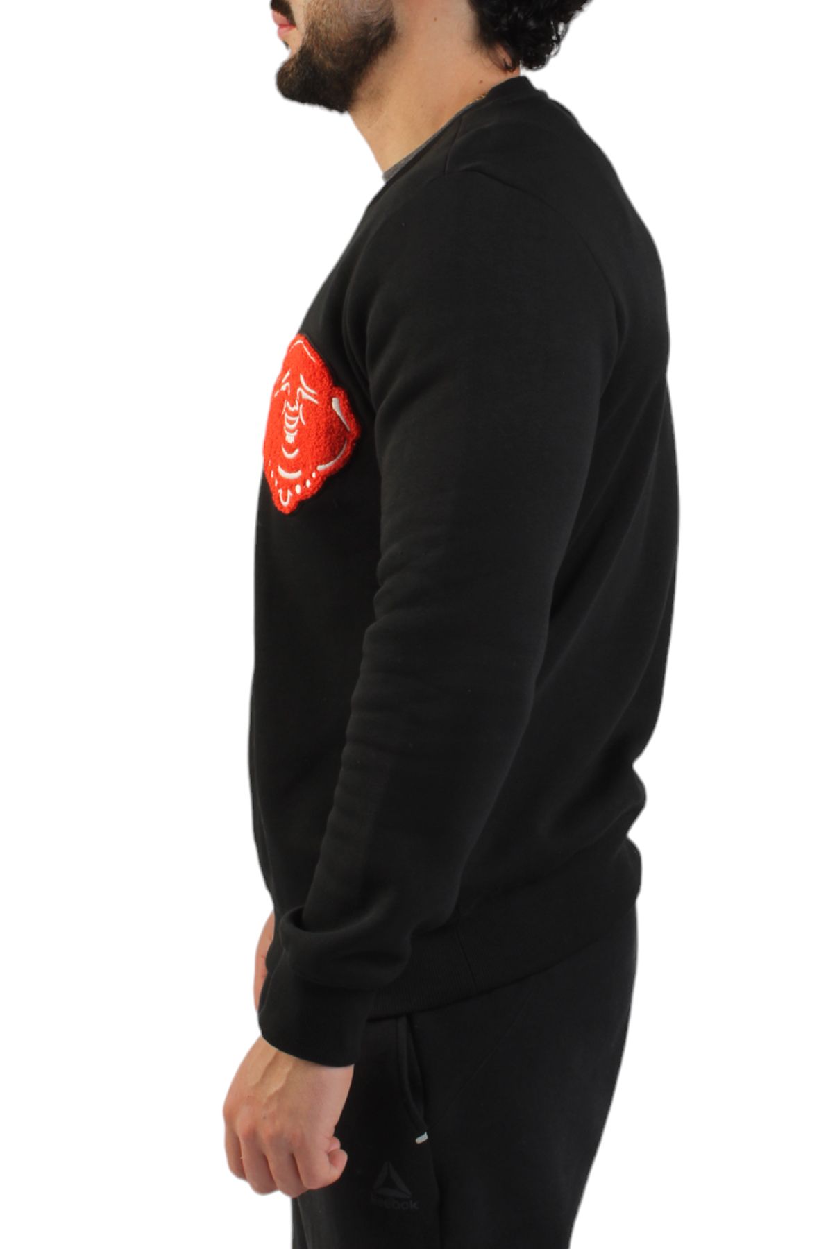 TRUE RELIGION Buddha Sweatshirt 108260-JTBLK - Shiekh