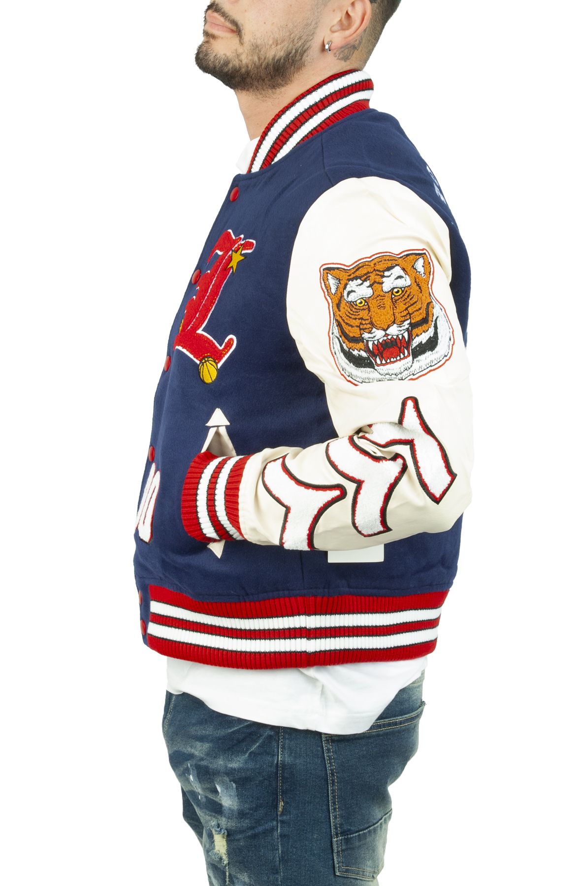 LIFTED ANCHORS Champion Letterman Jacket LAFL22-15 - Shiekh