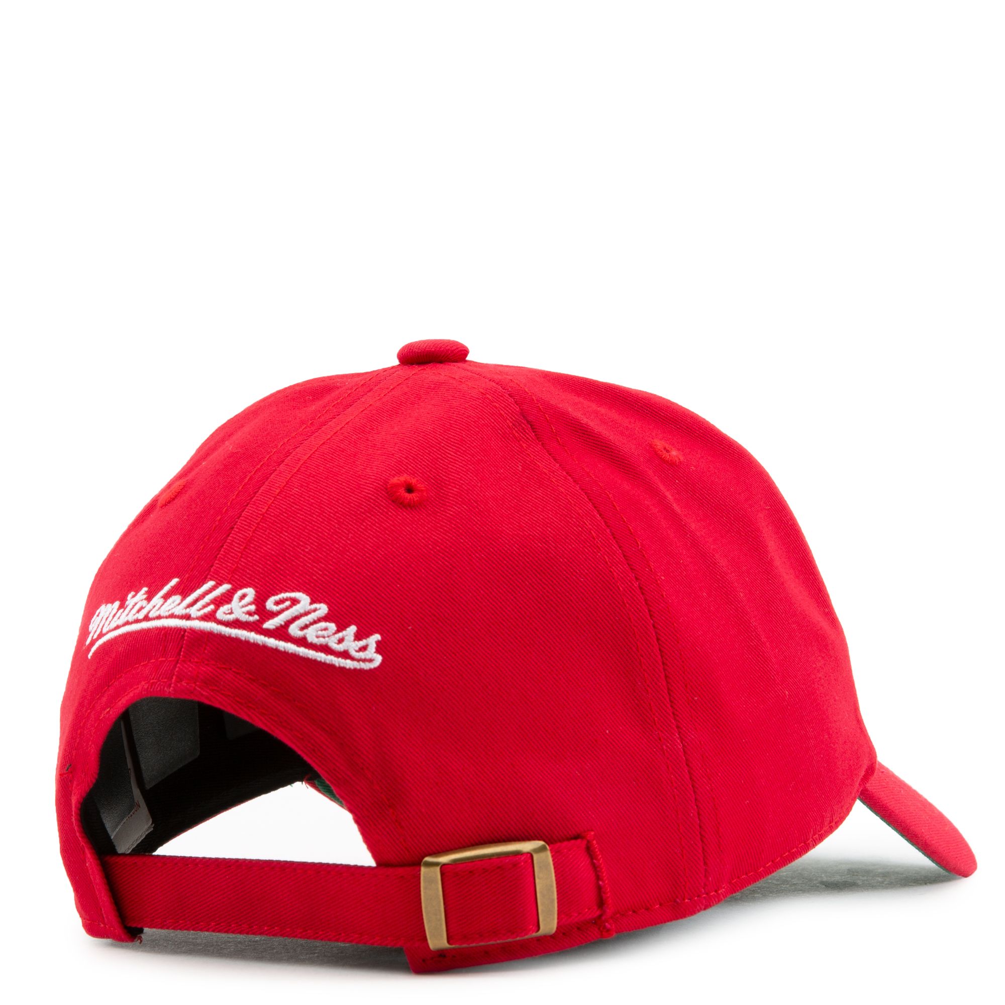 MITCHELL AND NESS Houston Rockets Team Ground Dad Hat 6LUXMM20001 ...
