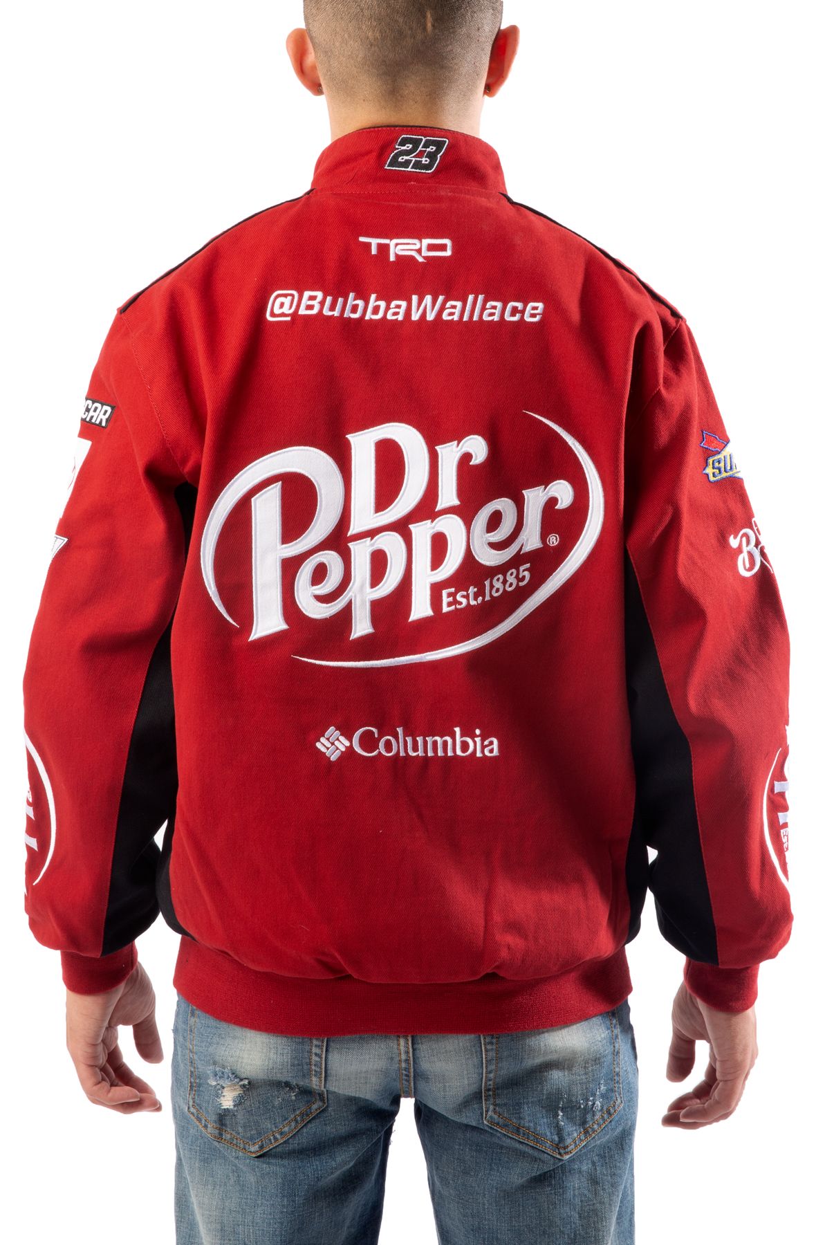 JH DESIGN Dr. Pepper Racing Jacket BW0303DR21-BUR - Shiekh