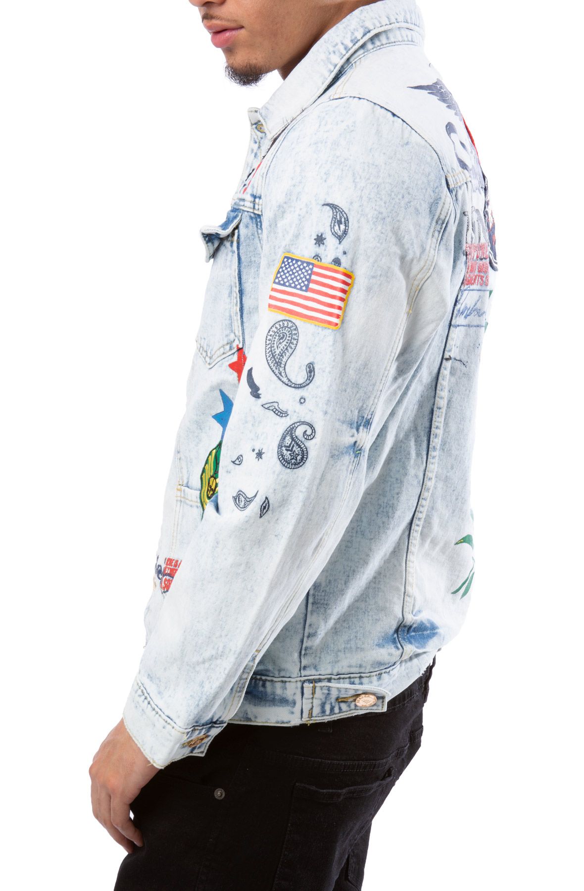 REASON Elite Denim Jacket A1-019 - Shiekh
