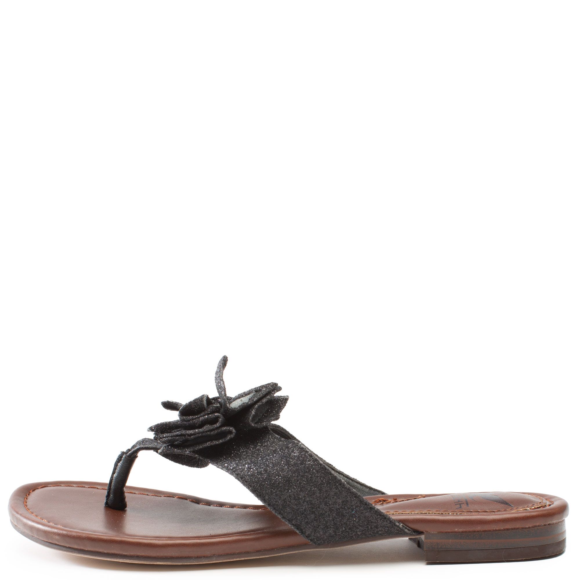 OPPO Stacy-27 Glitter Flip Flop STACY-27/BLK - Shiekh
