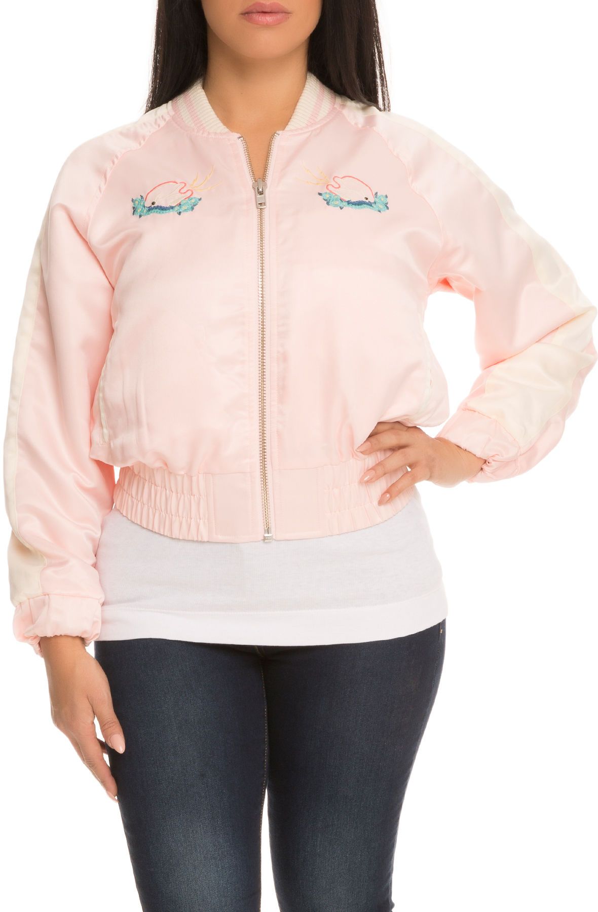 PINK DOLPHIN The Reversible Souvenir Jacket in PS11705SOJPI-PNK - Shiekh