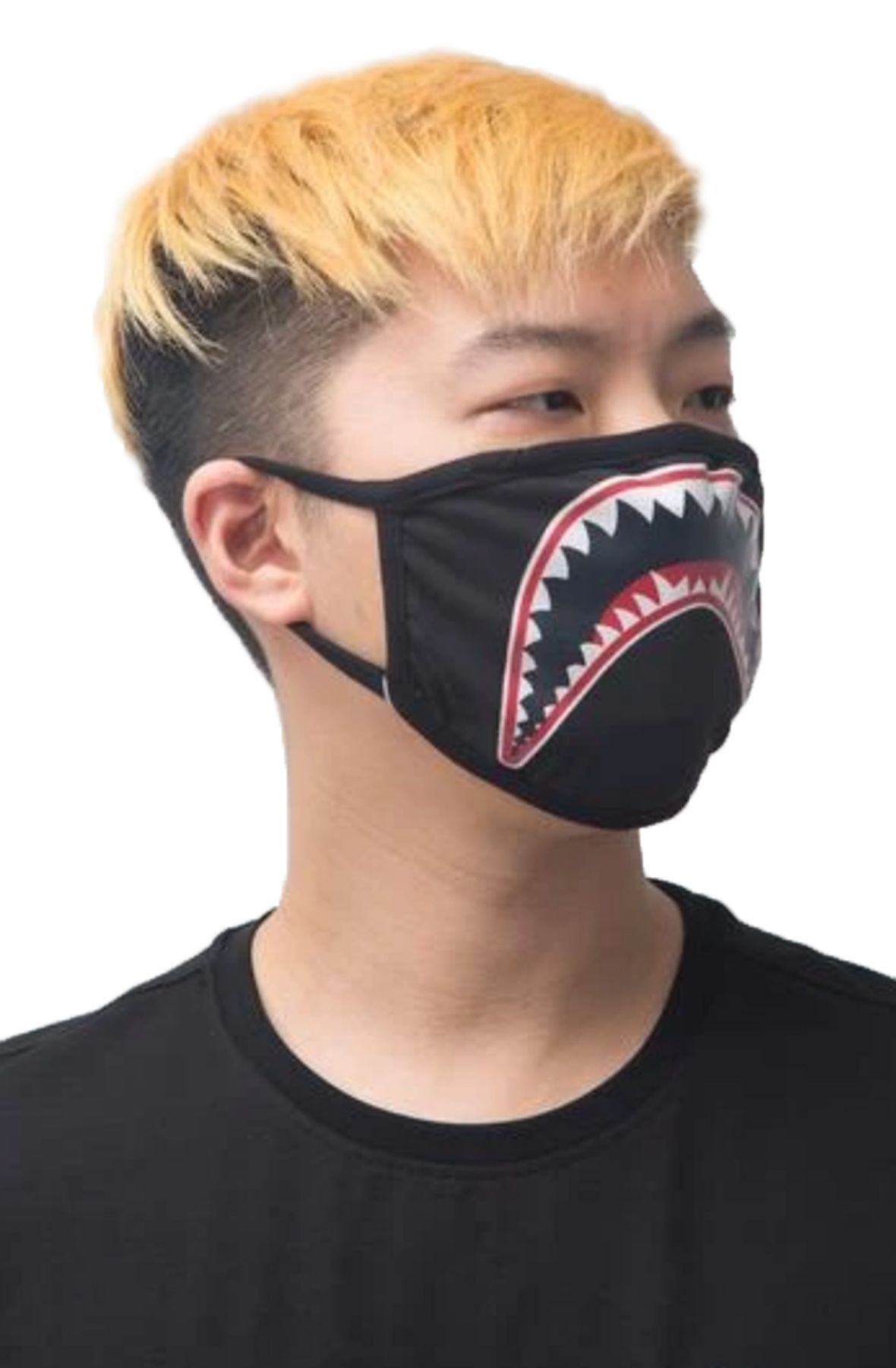 HUDSON Shark Mouth Face Mask E7133252 - Shiekh
