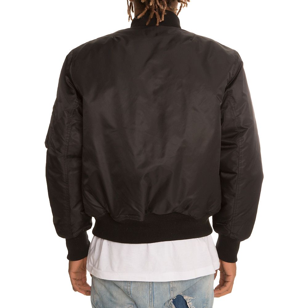 GENUINE Men's M1 Bomber Jacket HS-601 BLK - Shiekh