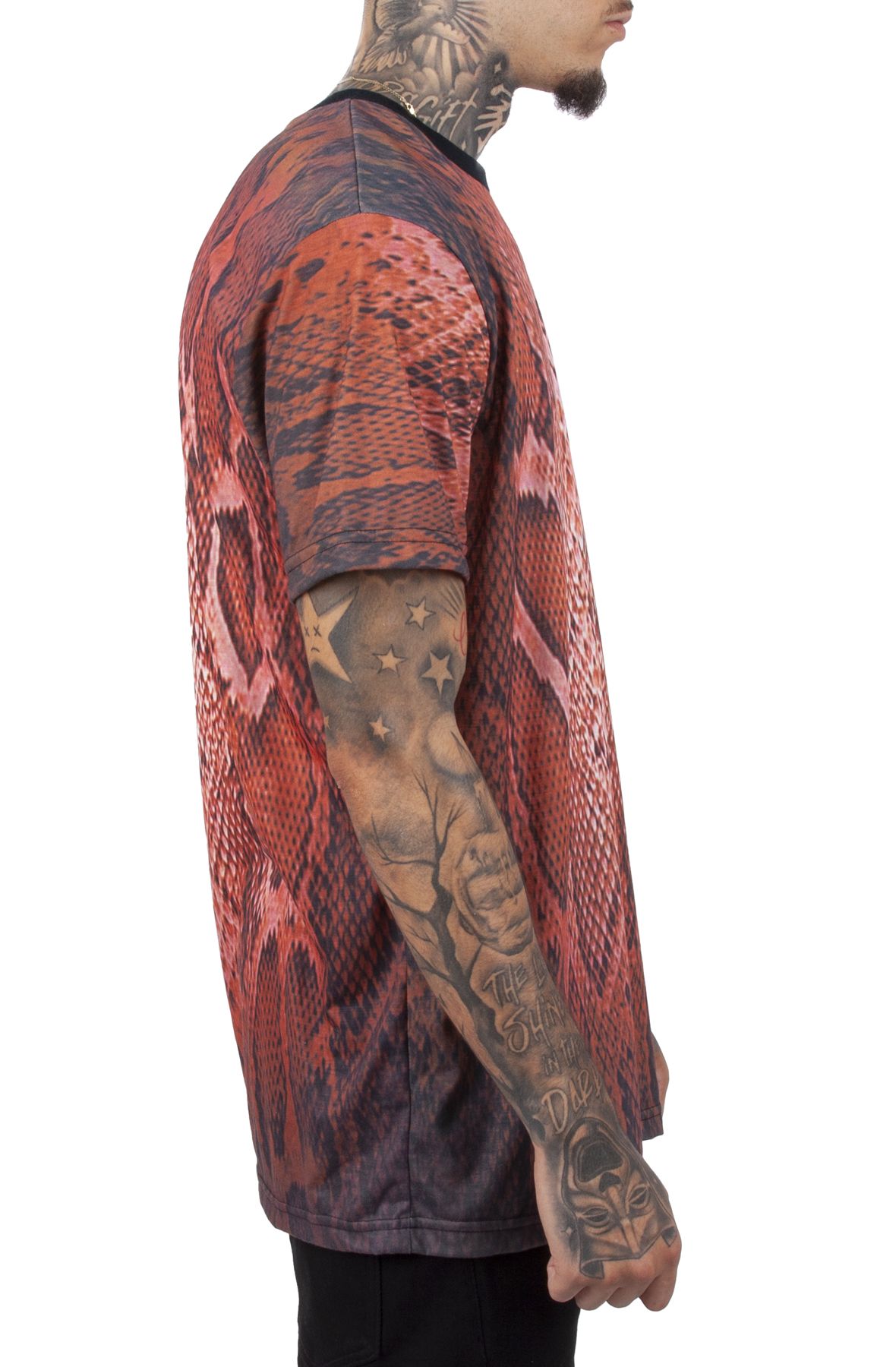SELF MADE Red Snake Tee RED SNAKE - Shiekh