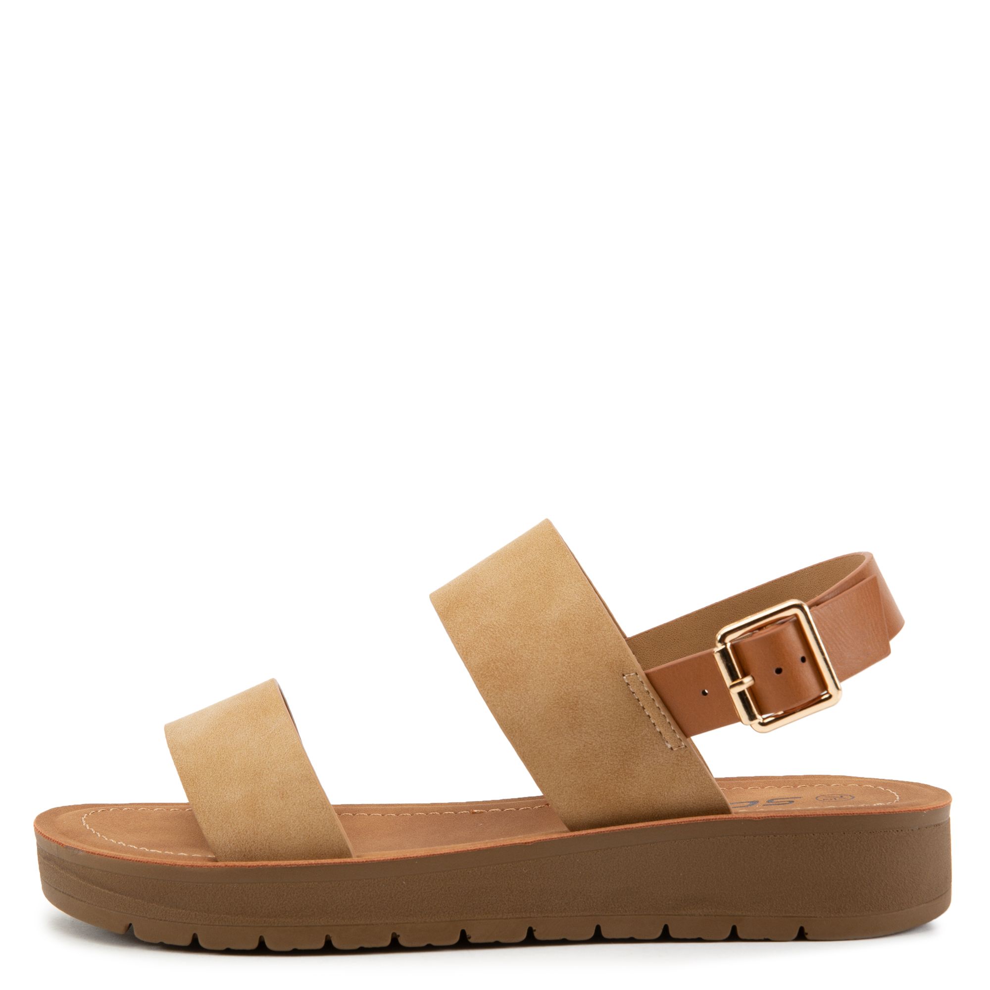 FORTUNE DYNAMICS Remus-S Double Band Sandals FD REMUS-S-CML - Shiekh