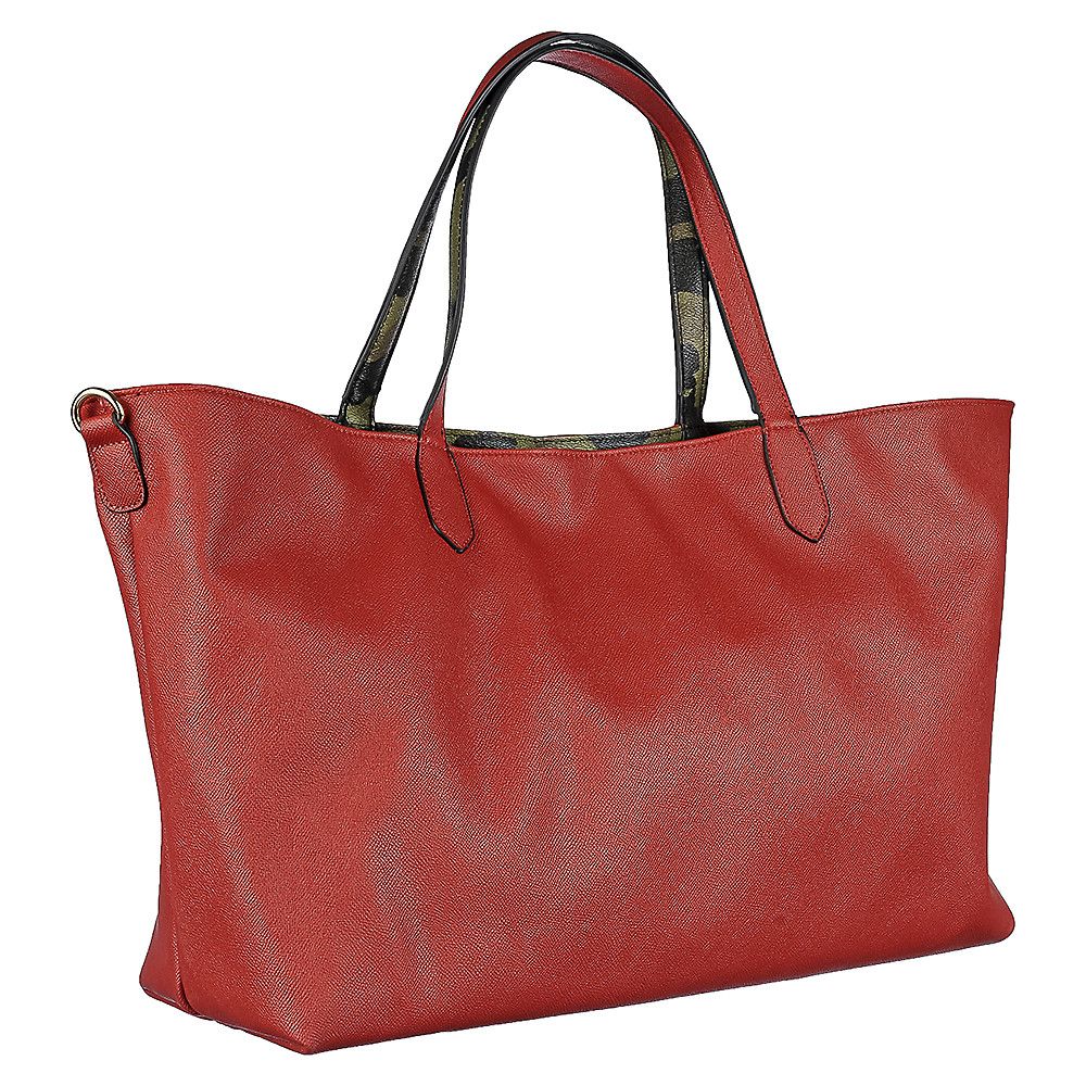 INSTYLE CO. Reversible Camo Handbag 23190/RED - Shiekh