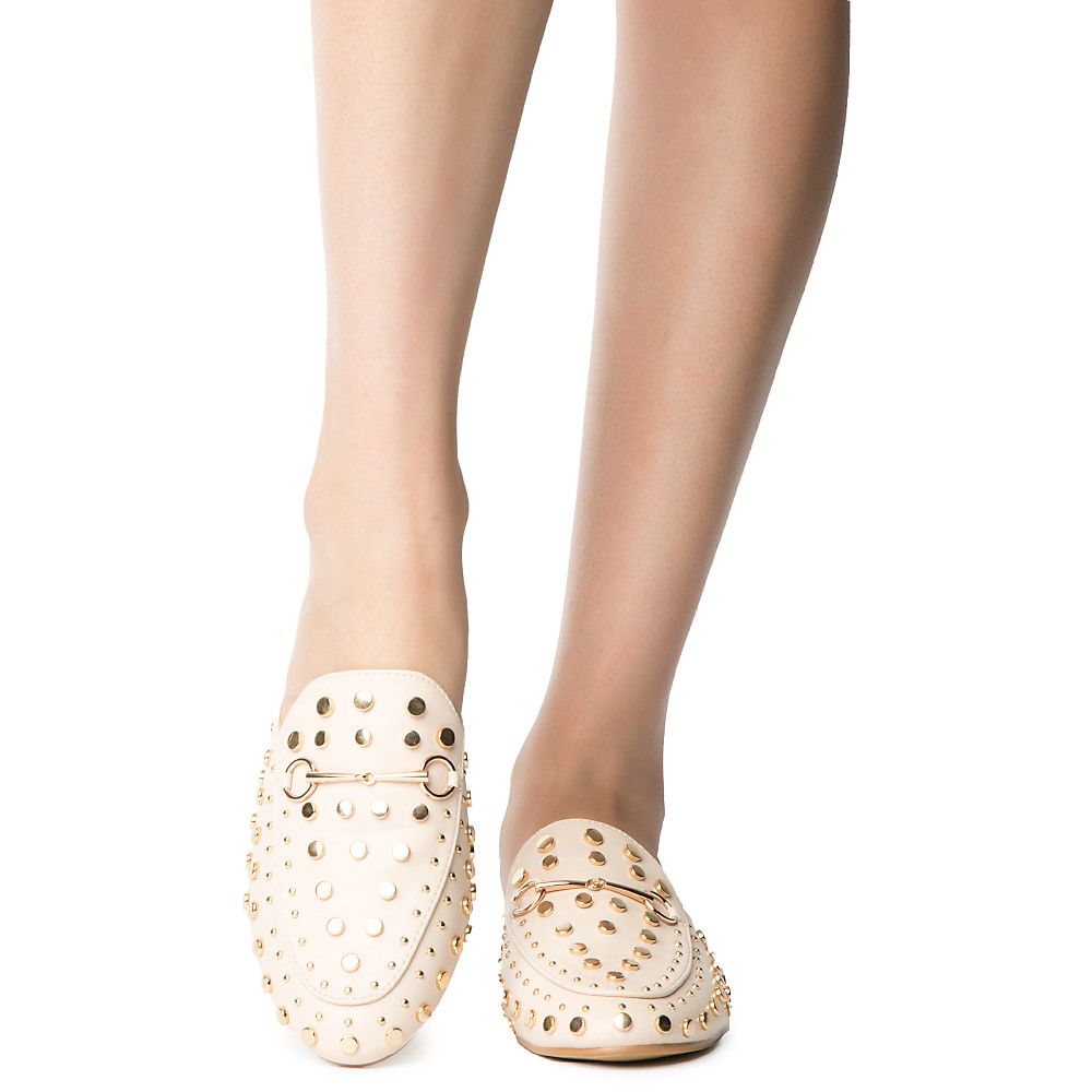 PAZZLE Kandi-05 Flat KANDI-05/BEIGE - Shiekh