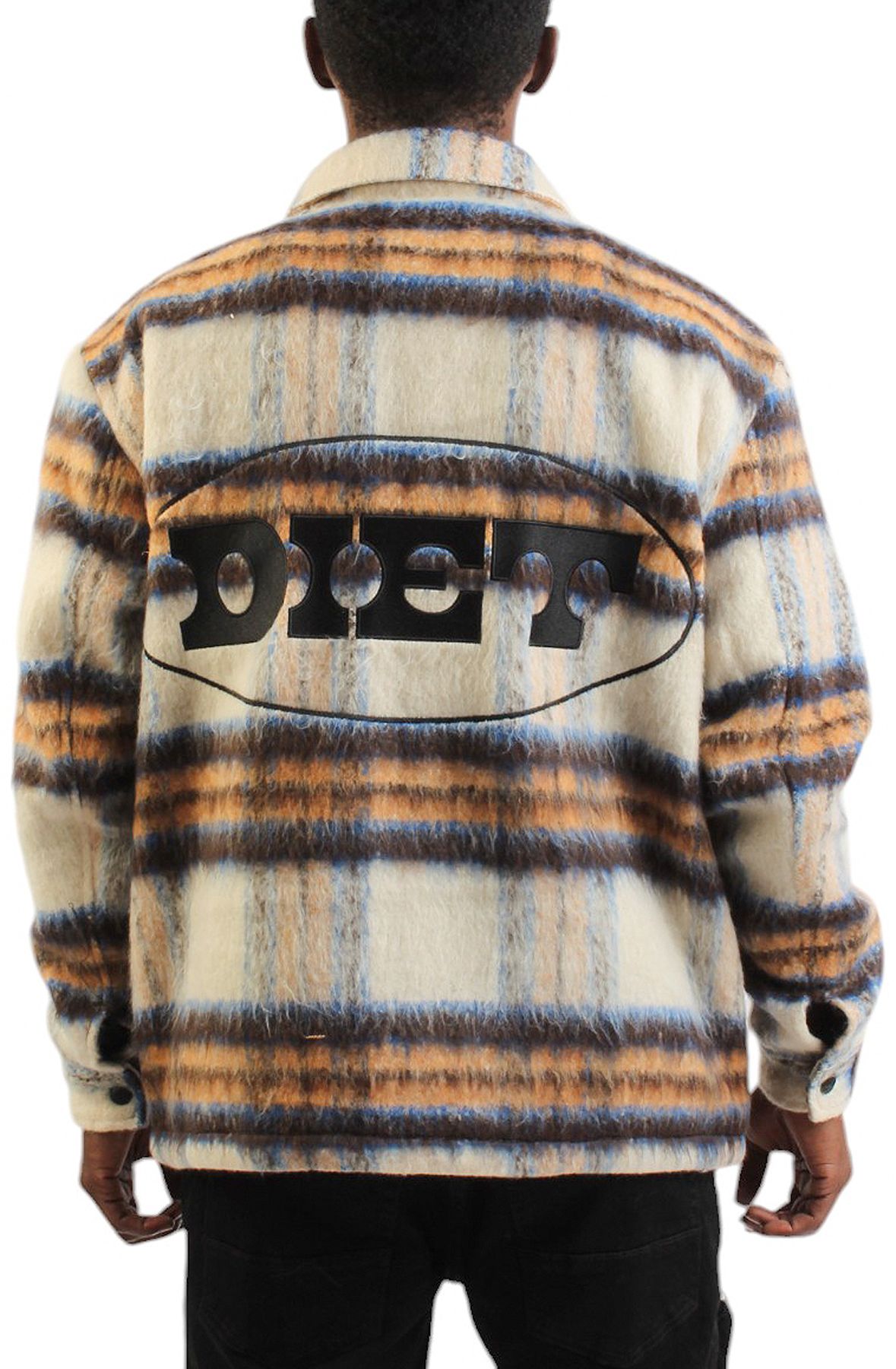 DIET STARTS MONDAY Mohair Zip Flannel DSM-HOL24-020 - Shiekh