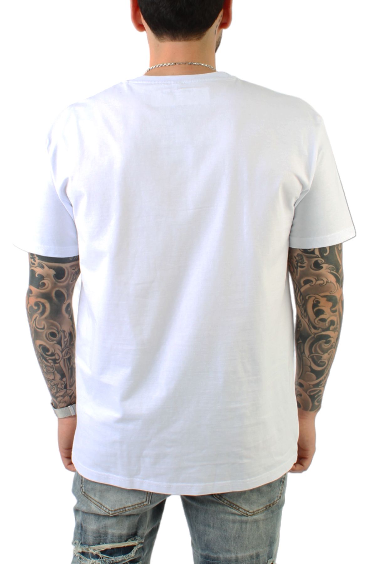 URBAN CLASSICS Icy Gang Gucci Mane T-Shirt MCUS012 WHT - Shiekh