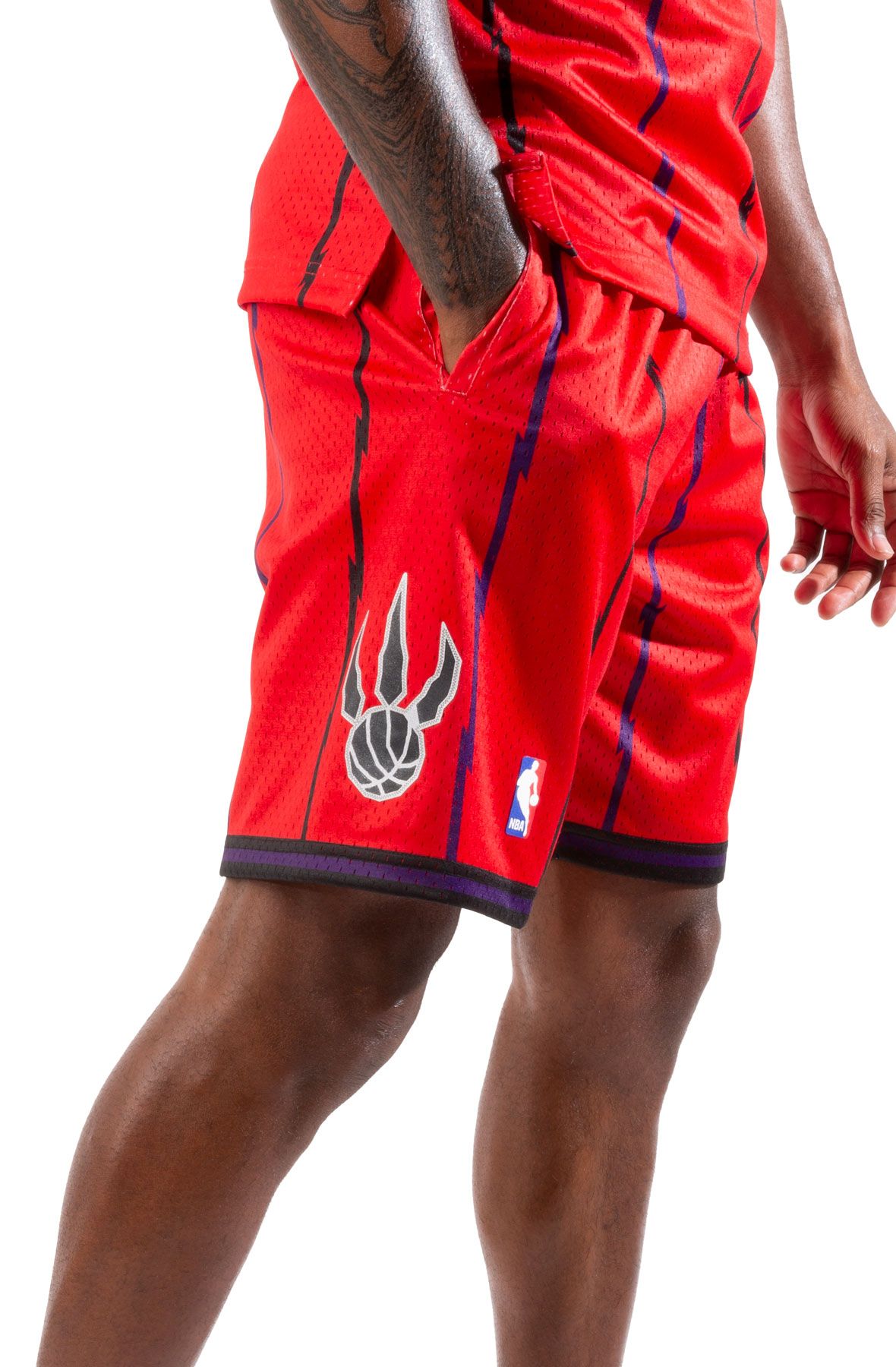 Mitchell And Ness Toronto Raptors 1998 Swingman Shorts Smshgs20092