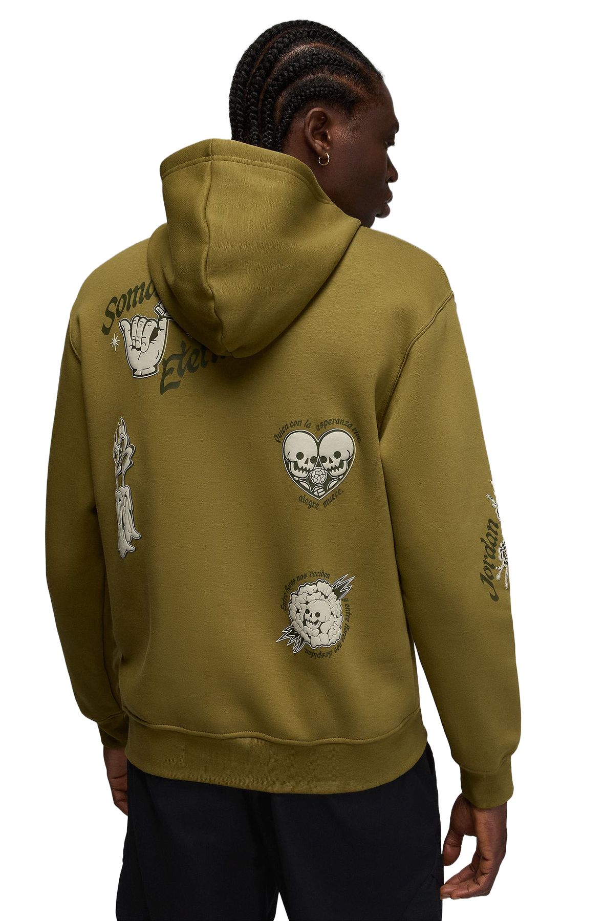 JORDAN Brooklyn Fleece Pullover Hoodie IM8209 307 - Shiekh