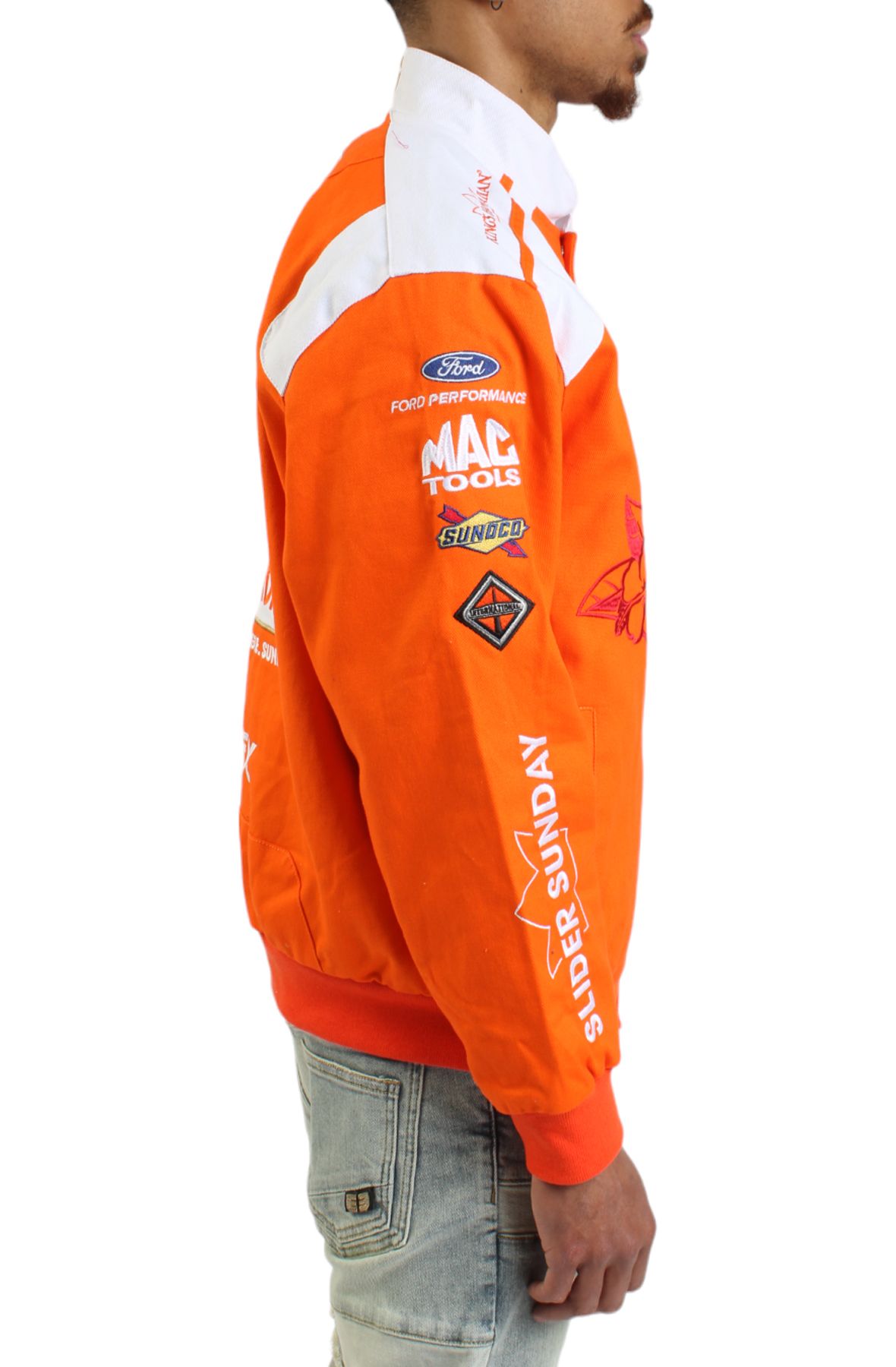 JH DESIGN Kings Hawaiian Nascar Jacket BK0303KH23-ORG - Shiekh