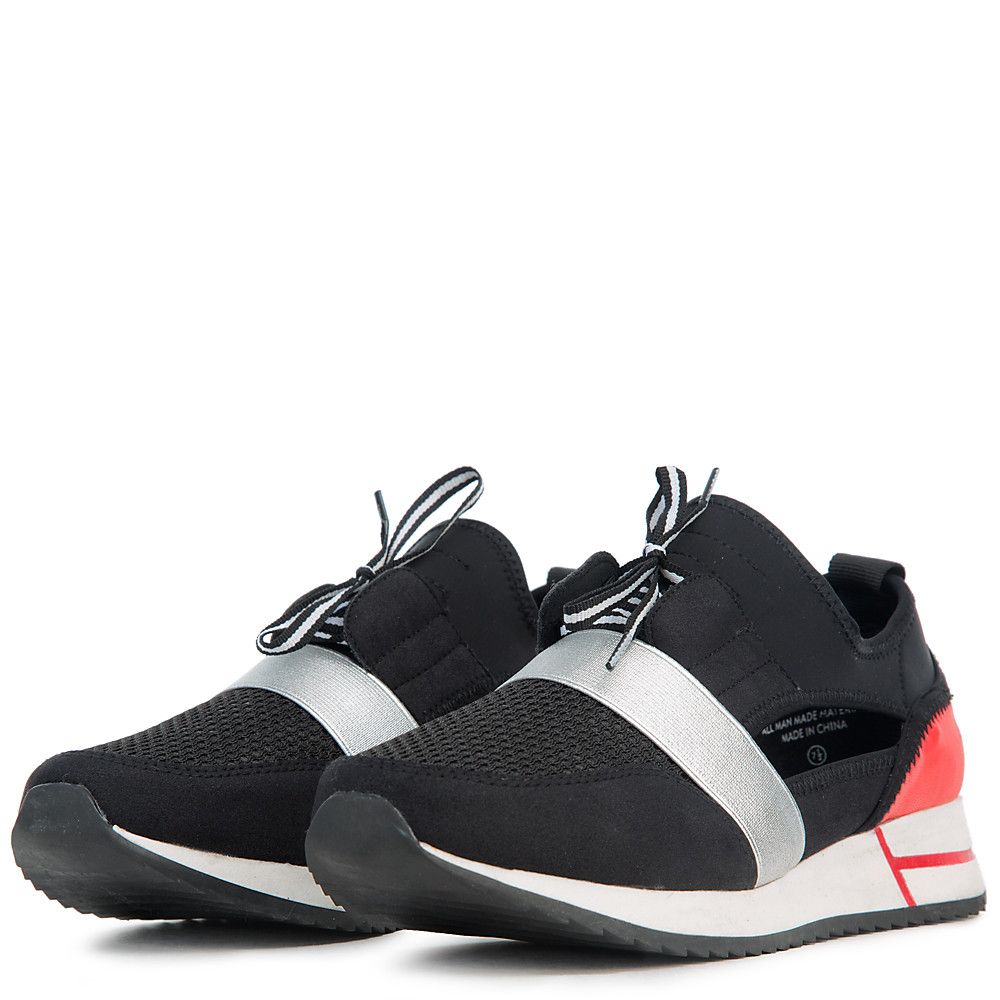 FORTUNE DYNAMICS Memo-G Athletic Sneaker FD MEMO-G BK/RED - Shiekh