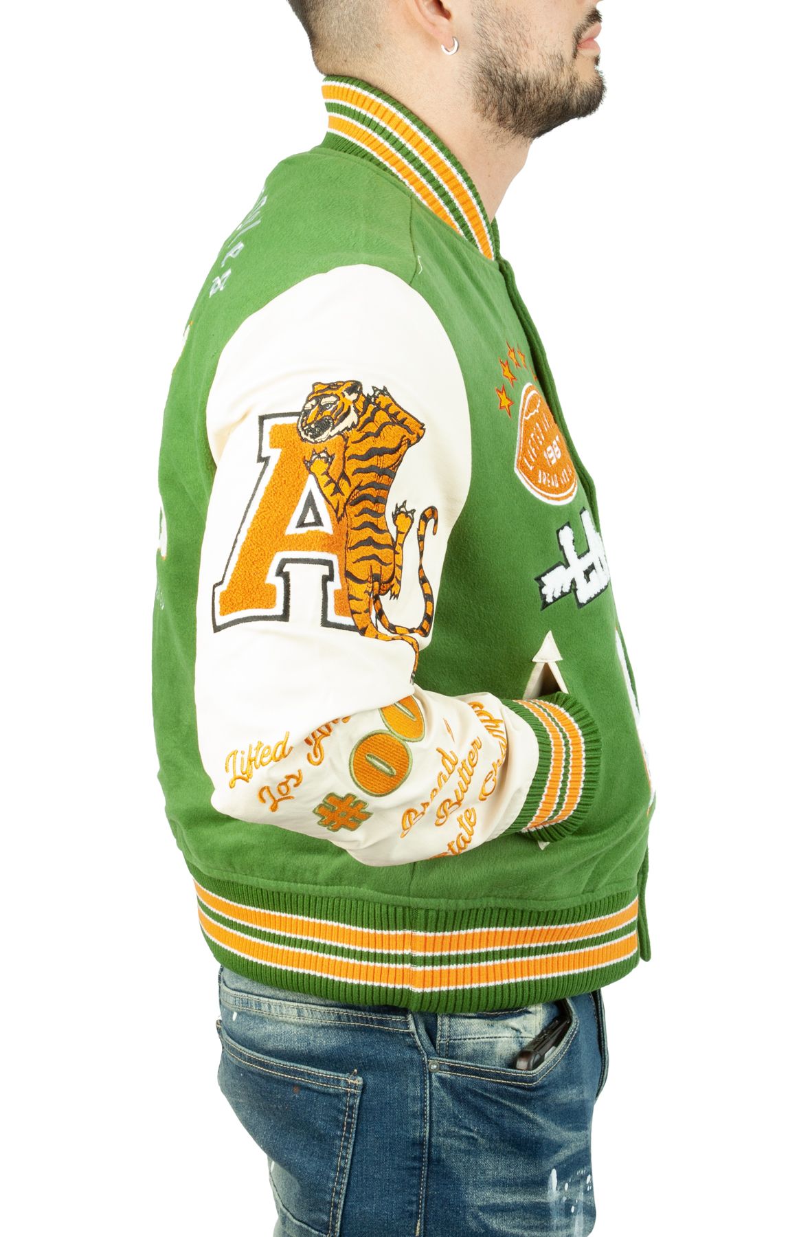 LIFTED ANCHORS Champion Letterman Jacket LAFL22-14 - Shiekh