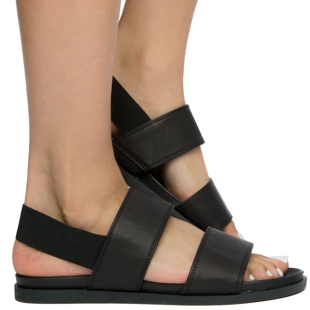 BAMBOO MISSION-05M 2 BAND SANDALS JPM MISSION-05M-BLKB - Shiekh