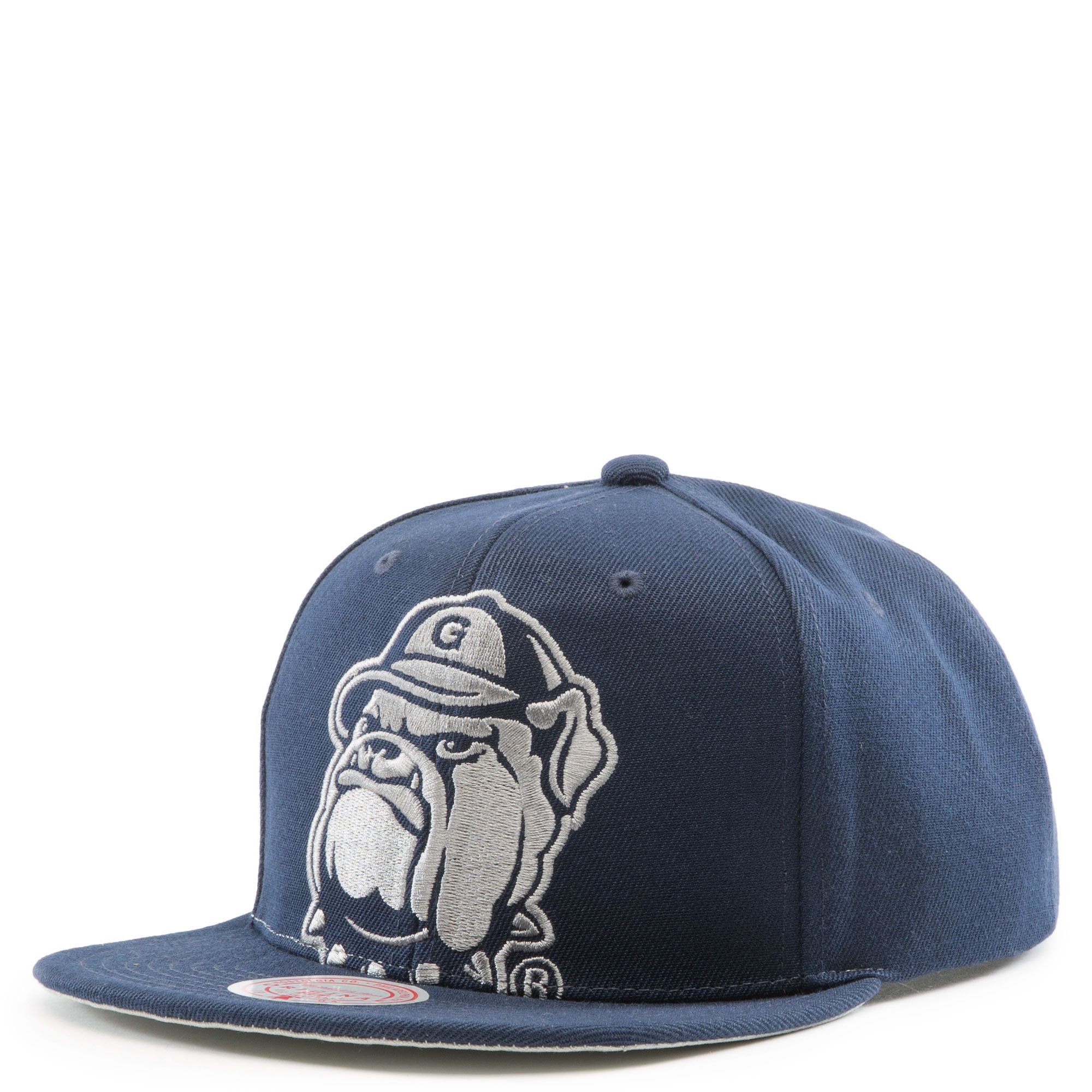 MITCHELL AND NESS Georgetown University Snapback Hat HHSS3218 ...