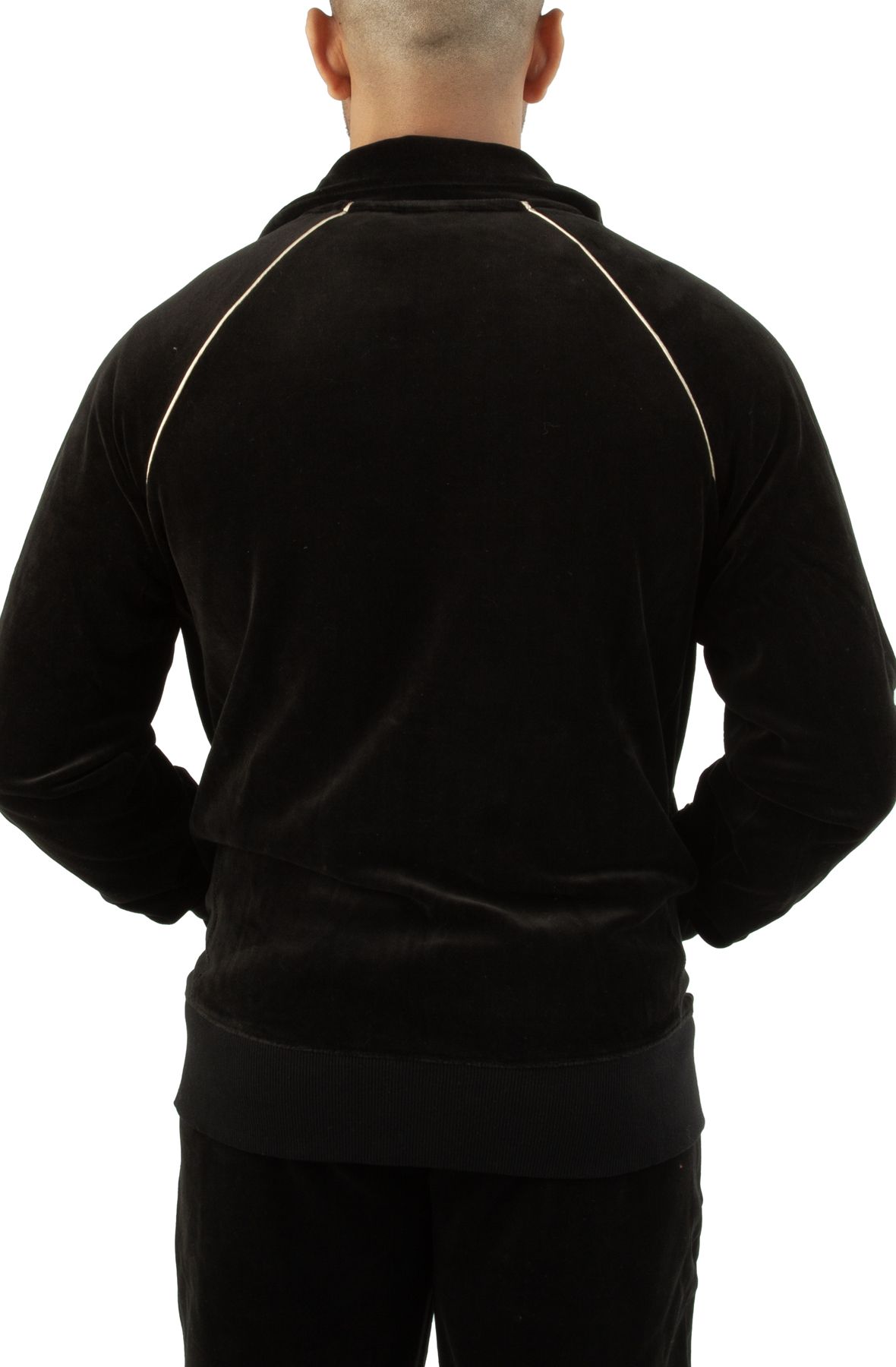 SUPERDRY Code SL Velour Track Top M2012016A - Shiekh