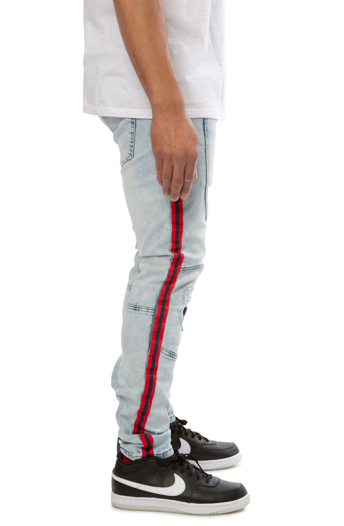 HIGH CALIBER Franklin V2 Jeans C12748-MBLUE - Shiekh
